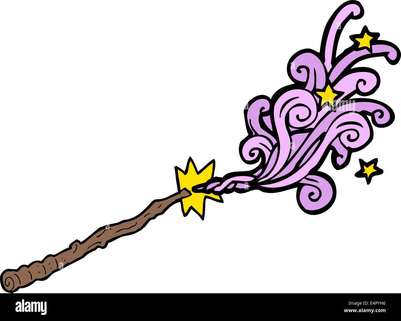 cartoon magic wand Stock Vector Image & Art - Alamy