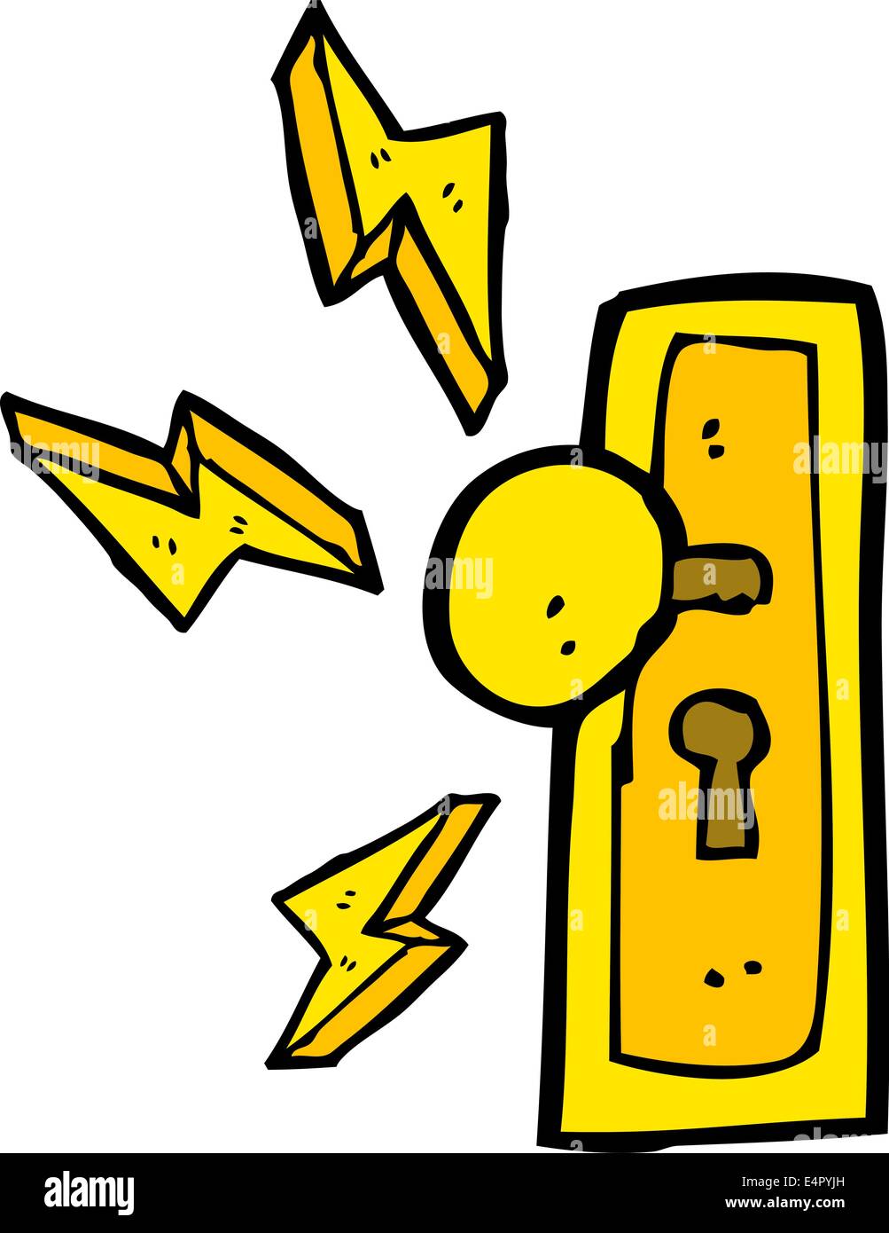 cartoon door knob Stock Vector Image & Art - Alamy