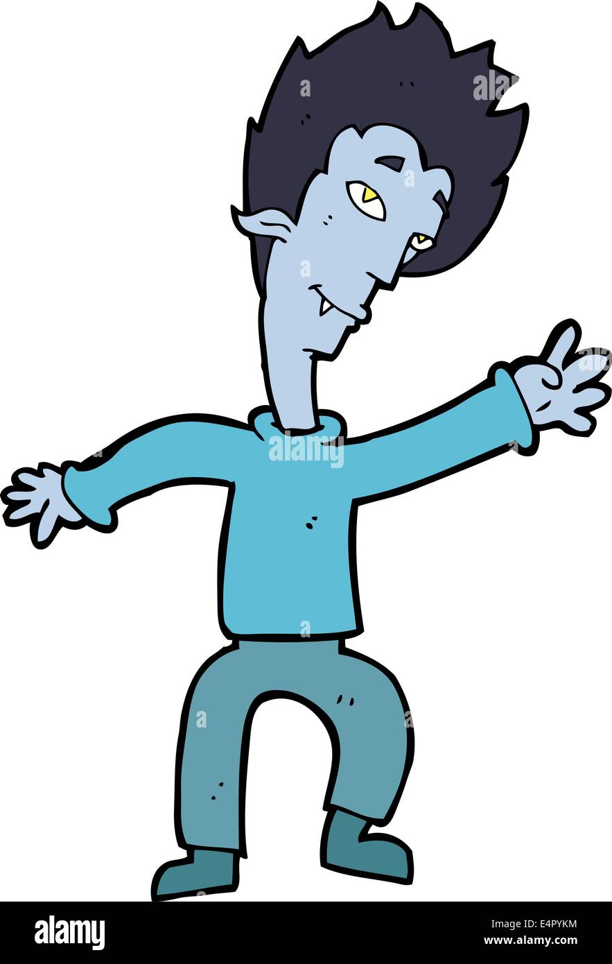 cartoon halloween vampire Stock Vector Image & Art - Alamy