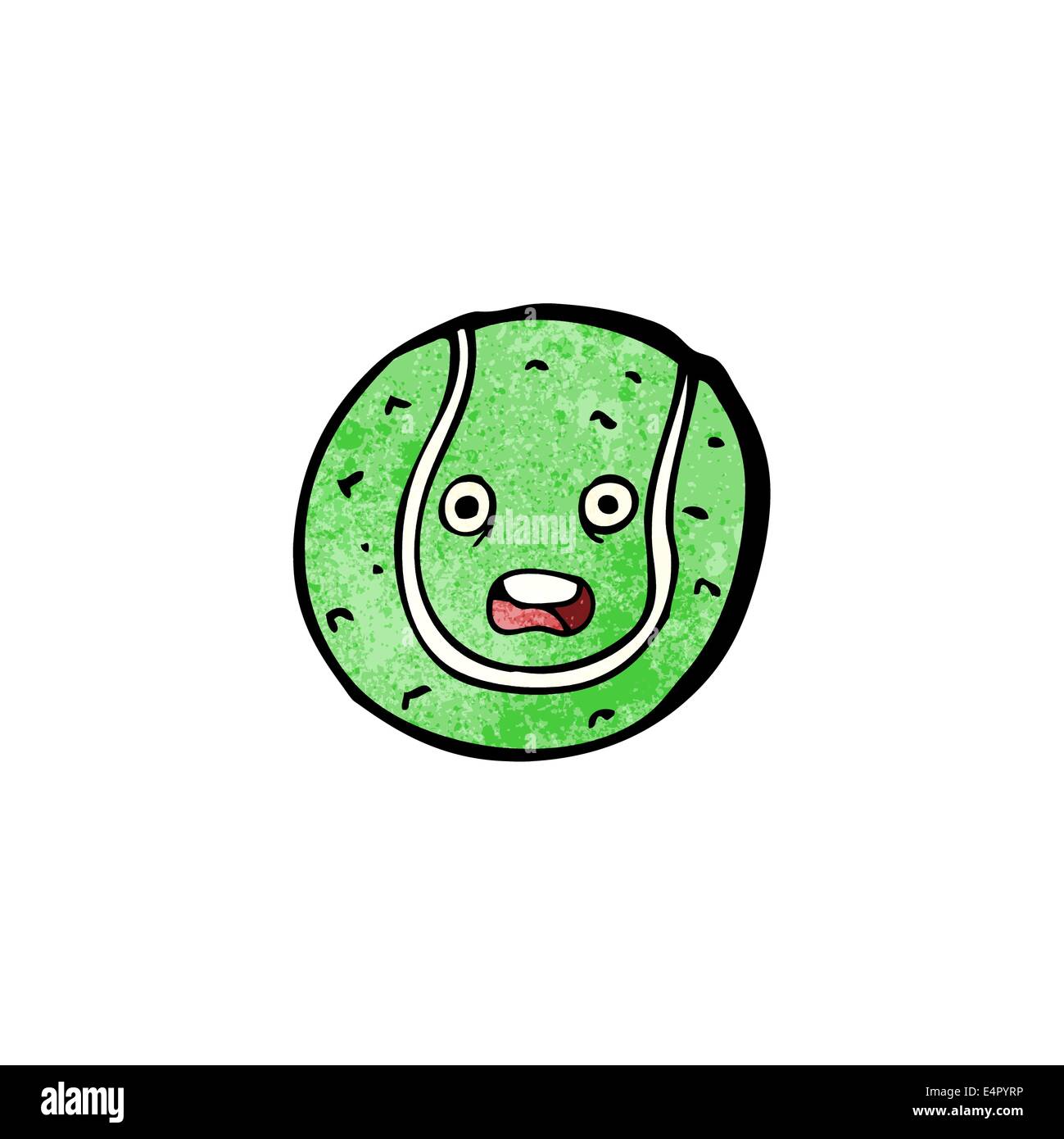 cartoon tennis ball Stock Vector Image & Art - Alamy