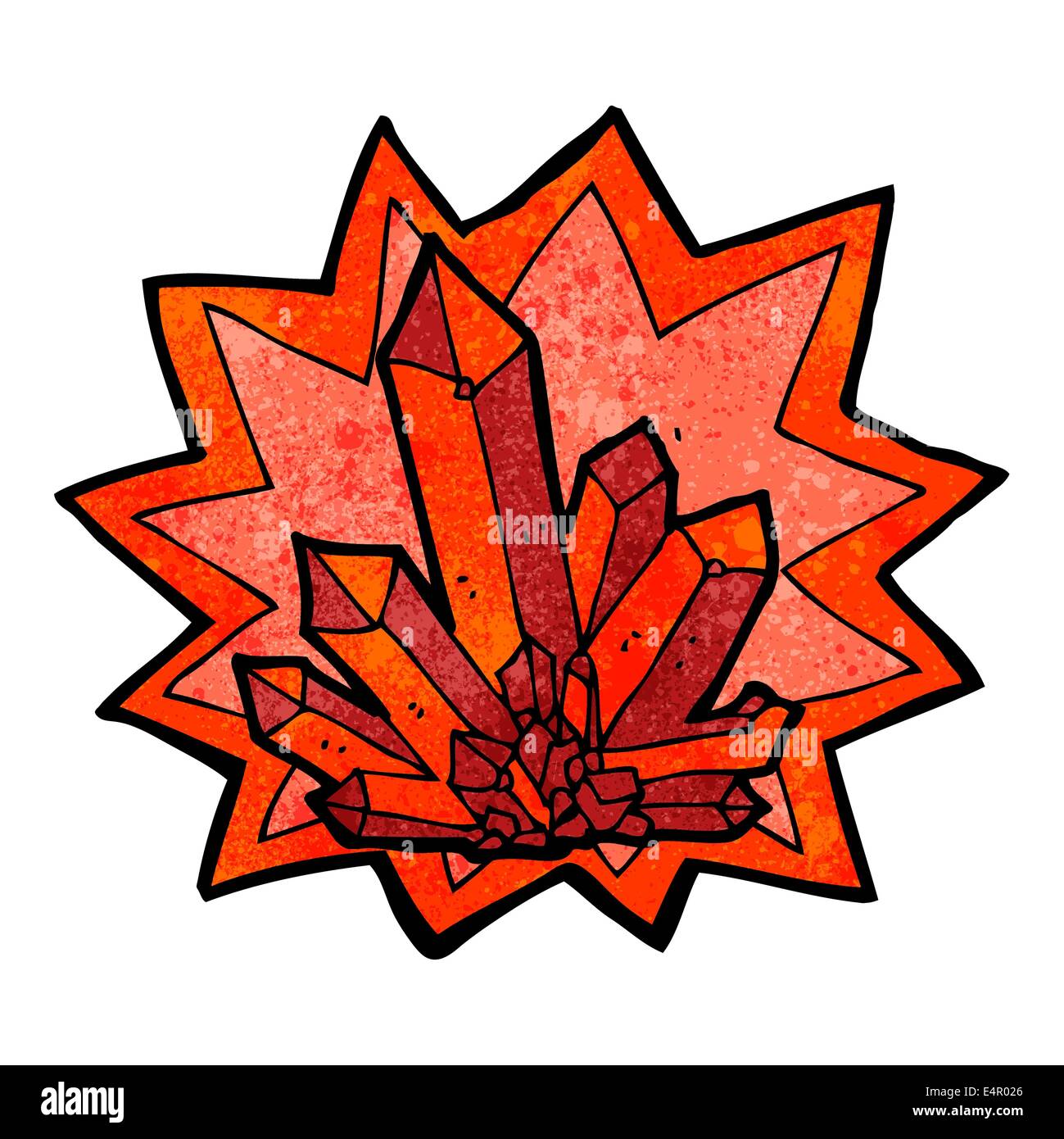 Cartoon crystals Cut Out Stock Images & Pictures - Alamy