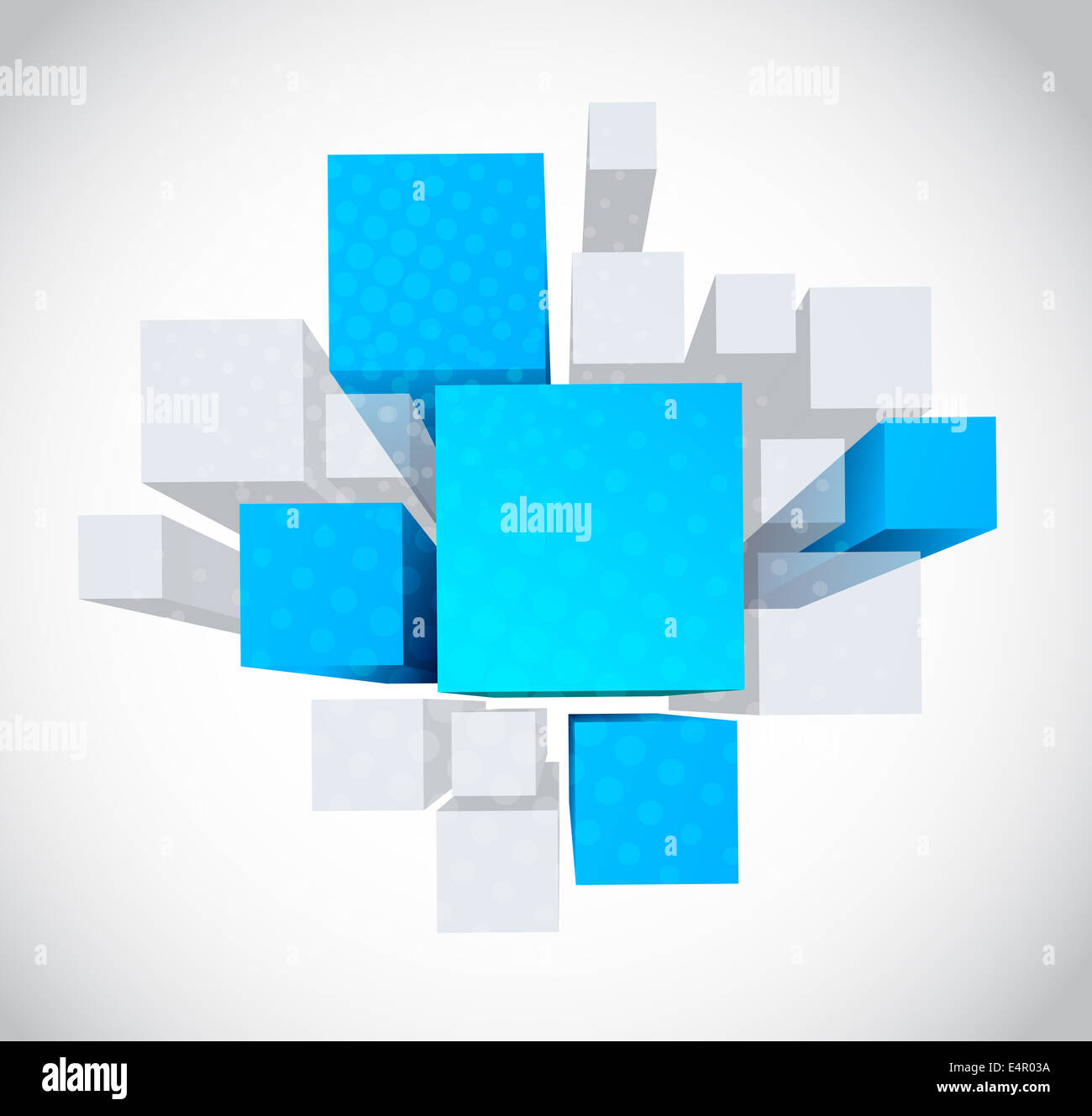 Vector abstract 3d cube infographic hi-res stock photography and images ...