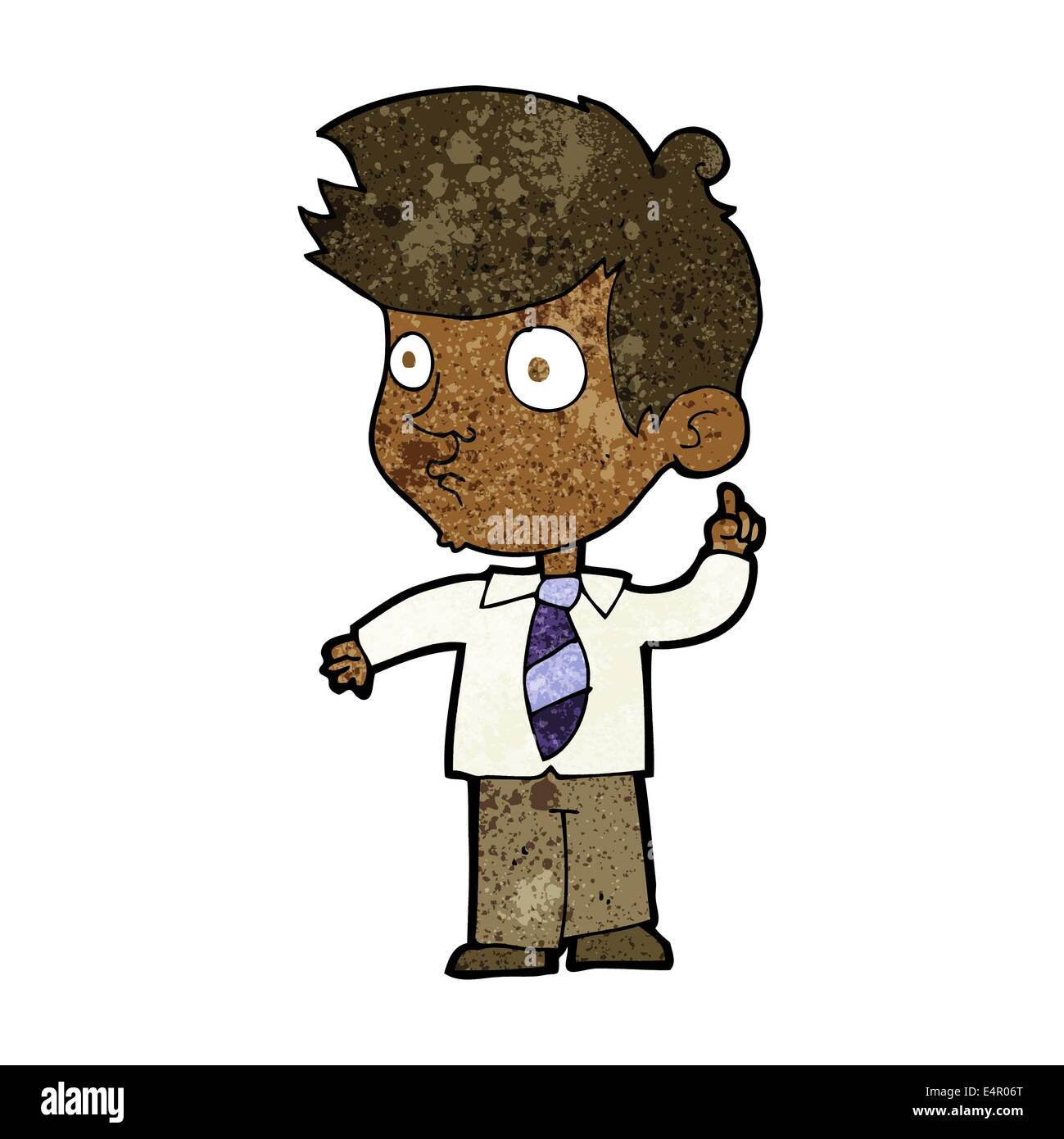 cartoon boy asking question Stock Vector Image & Art - Alamy