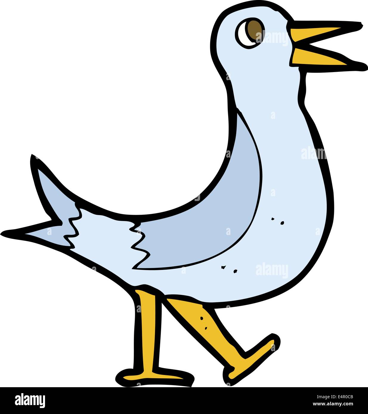 cartoon walking bird Stock Vector Image & Art - Alamy