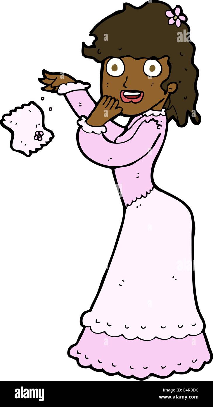 Woman dropping Stock Vector Images - Alamy