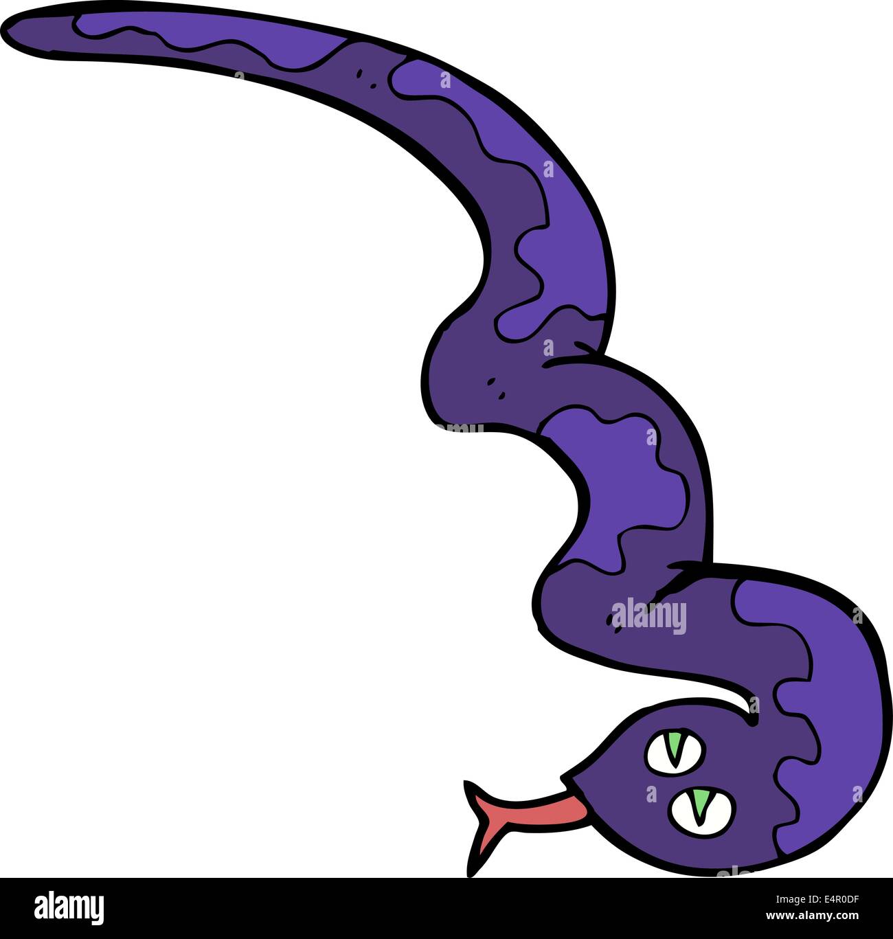cartoon hissing snake Stock Vector Image & Art - Alamy