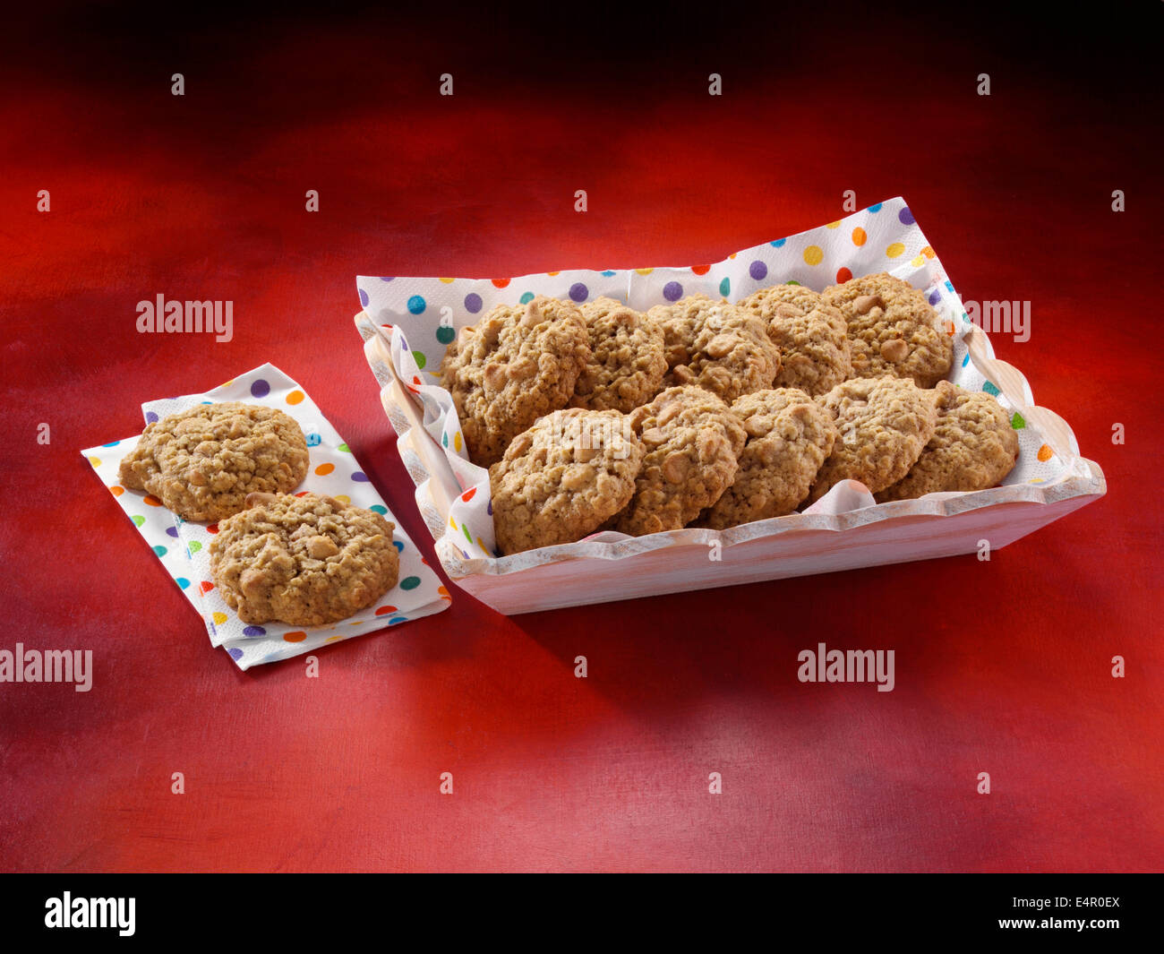 Oatmeal butterscotch scotchies Stock Photo - Alamy
