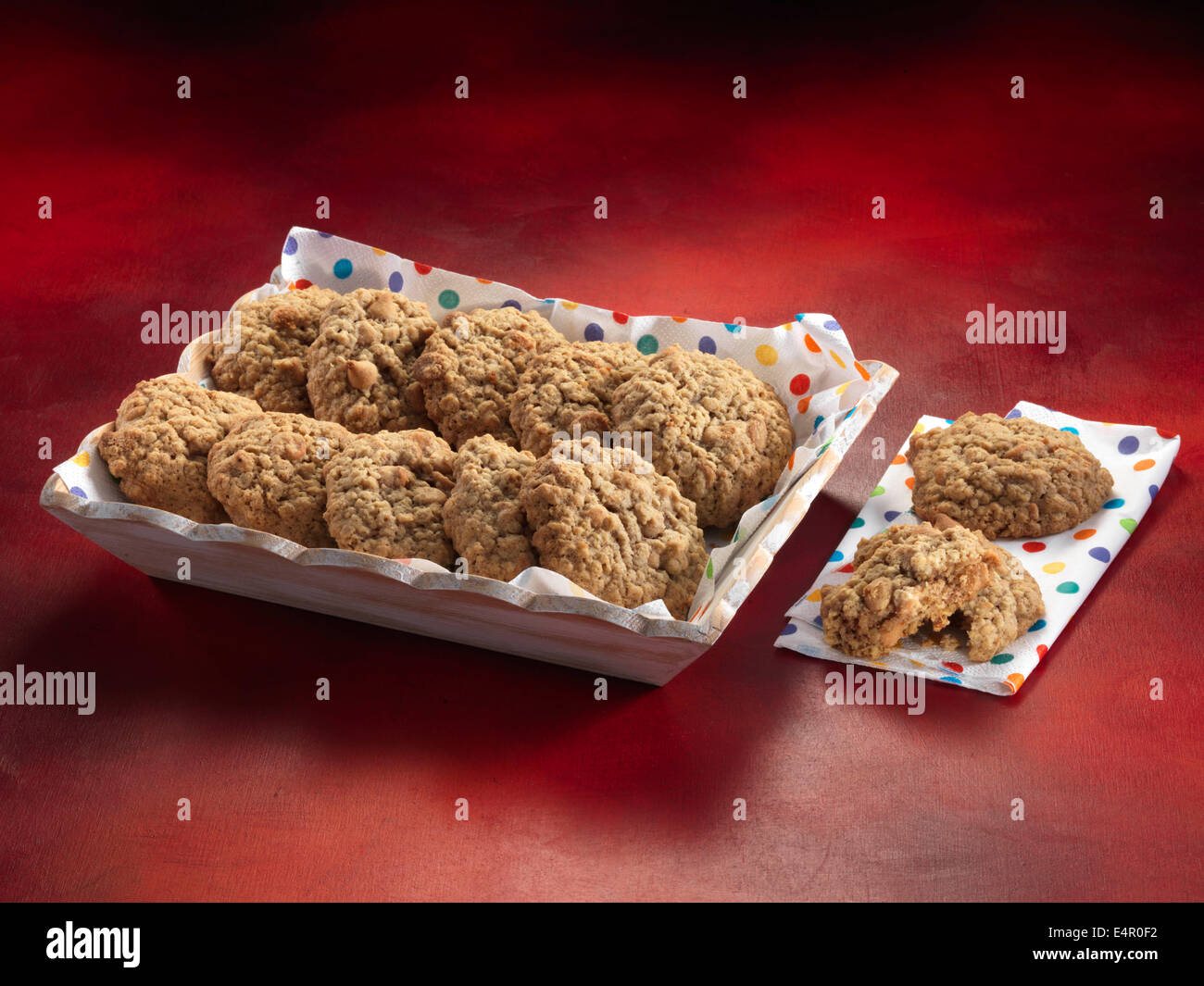 Oatmeal butterscotch scotchies Stock Photo - Alamy
