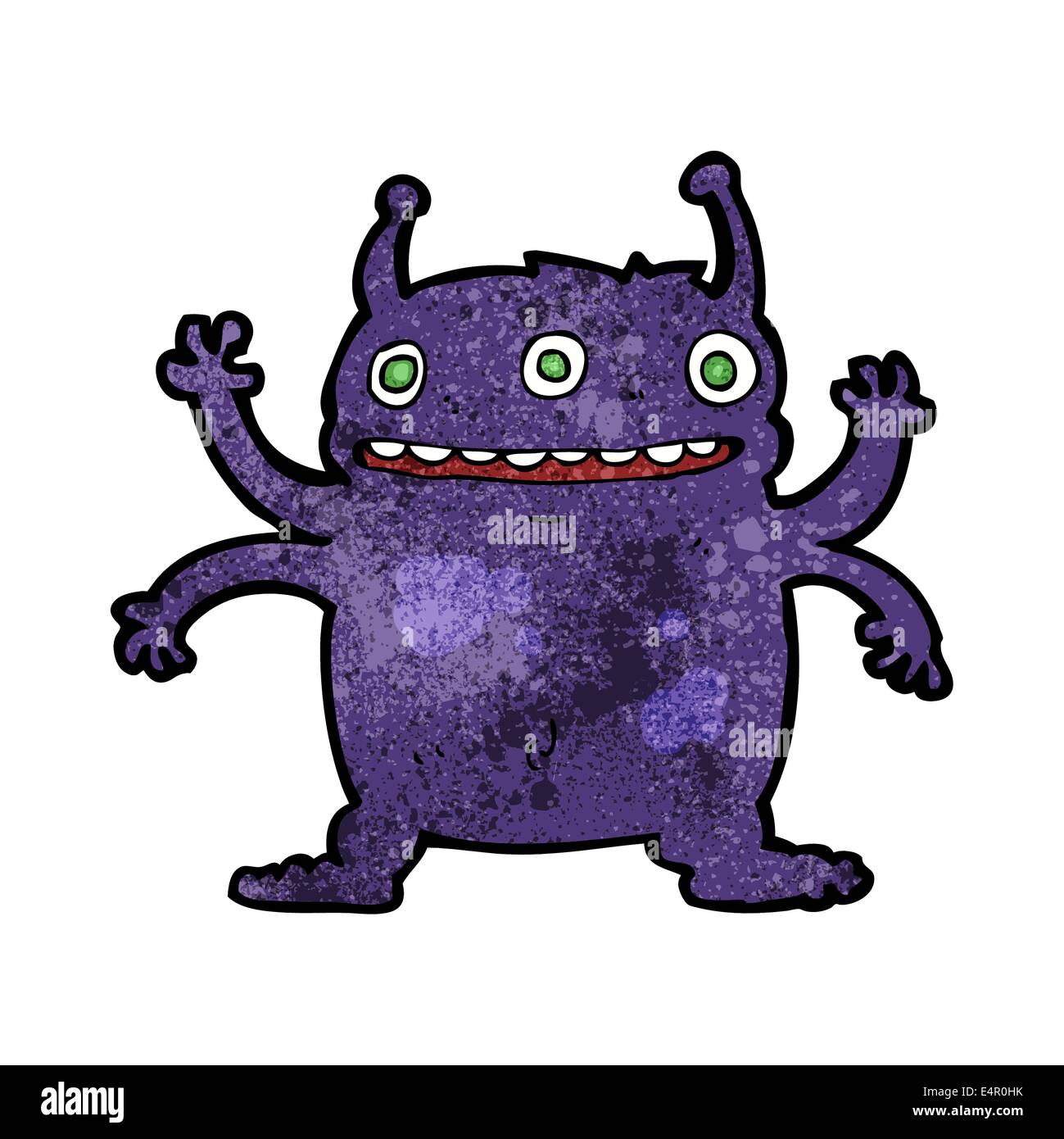 cartoon alien monster Stock Vector Image & Art - Alamy
