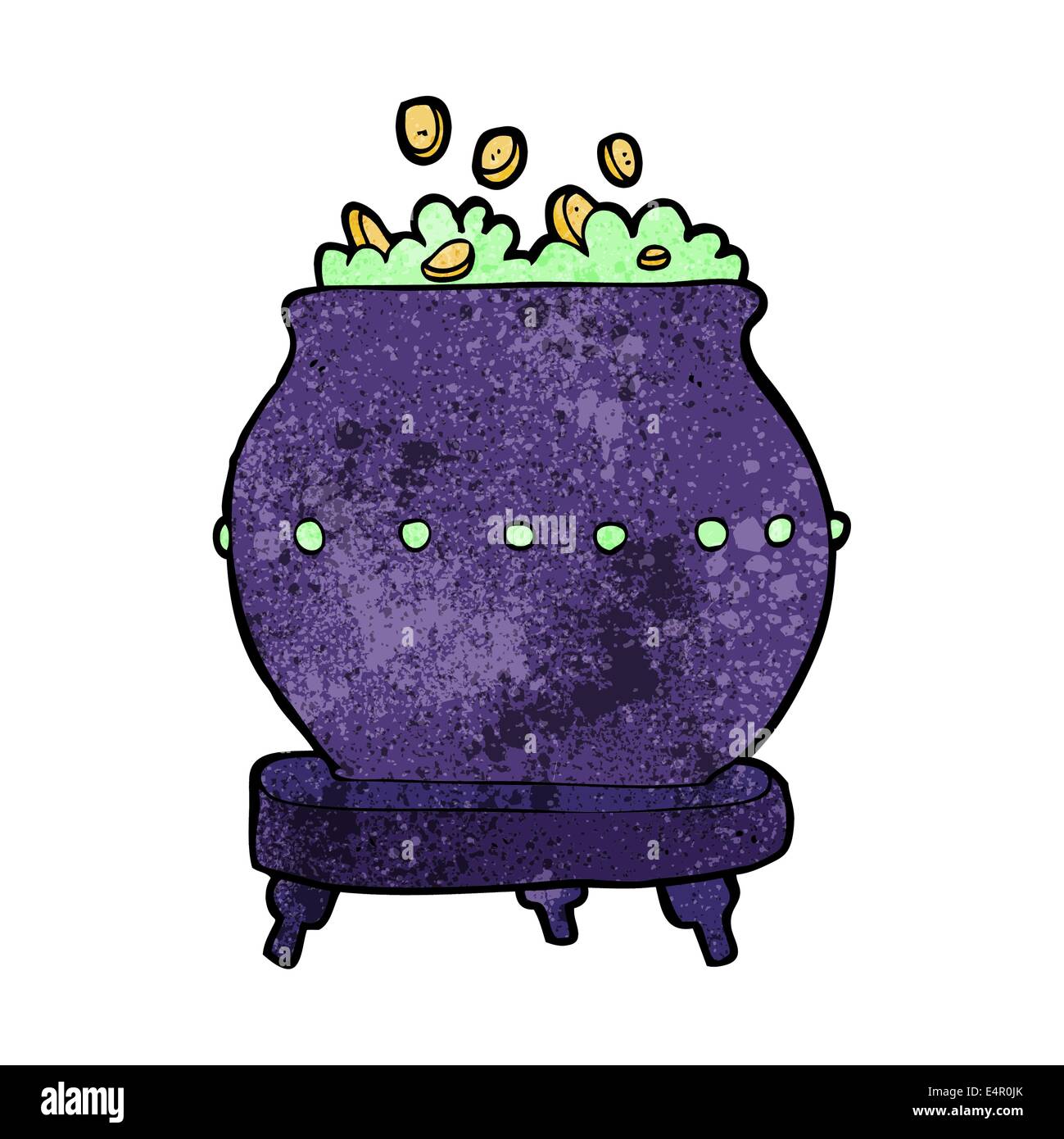 cartoon halloween pot Stock Vector Image & Art - Alamy