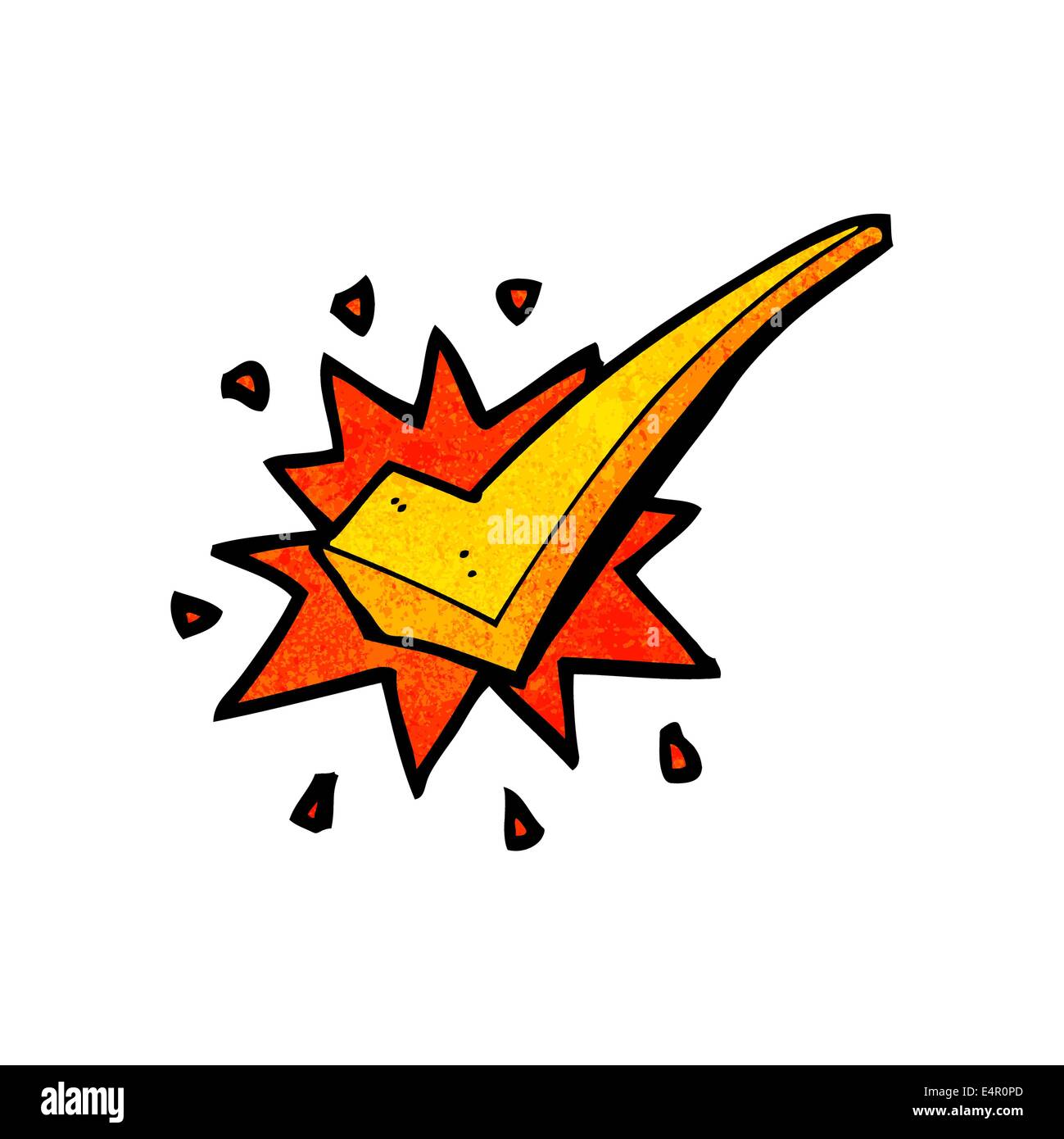 cartoon positive tick symbol Stock Vector Image & Art - Alamy