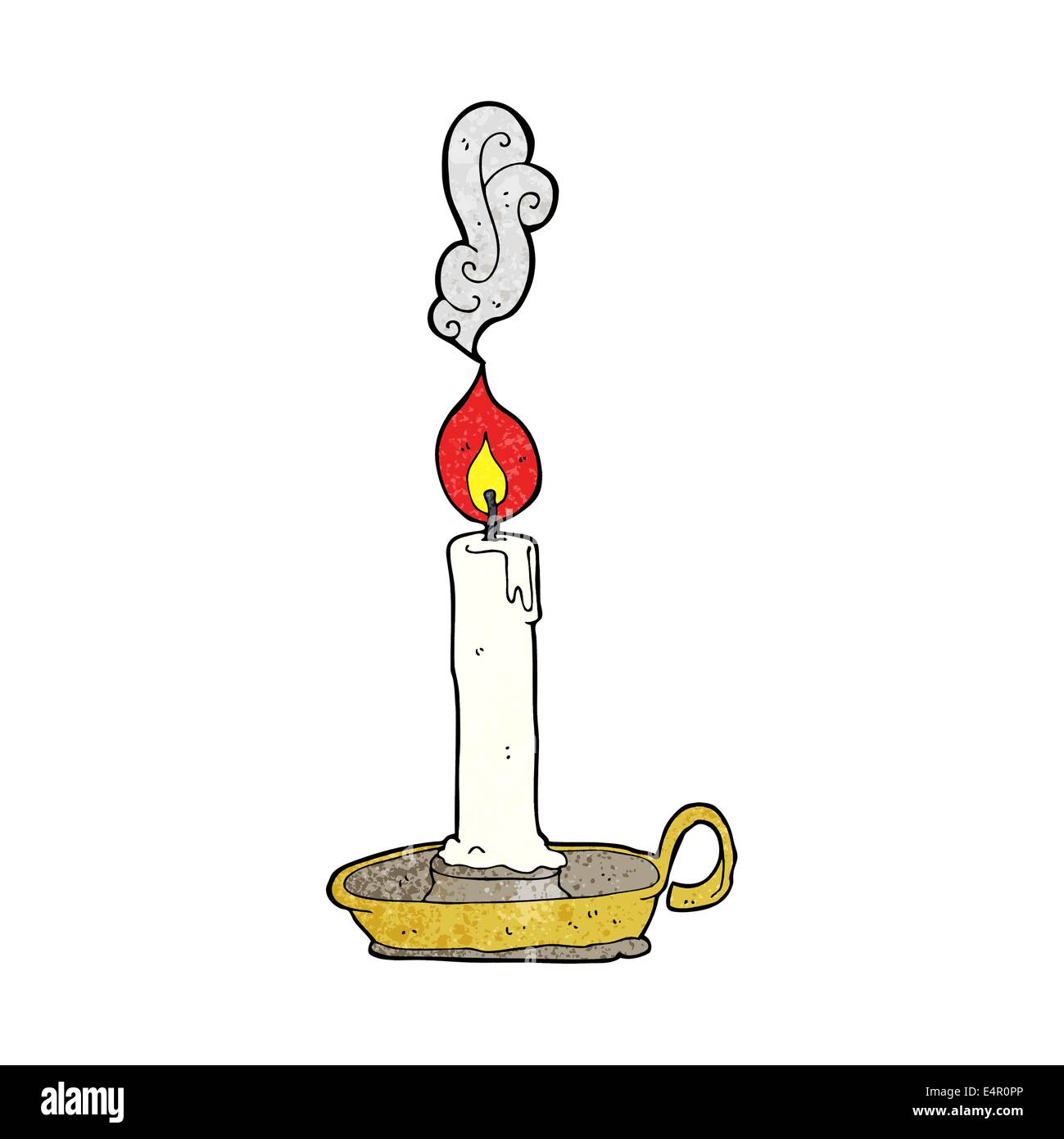cartoon burning candle Stock Vector Image & Art - Alamy
