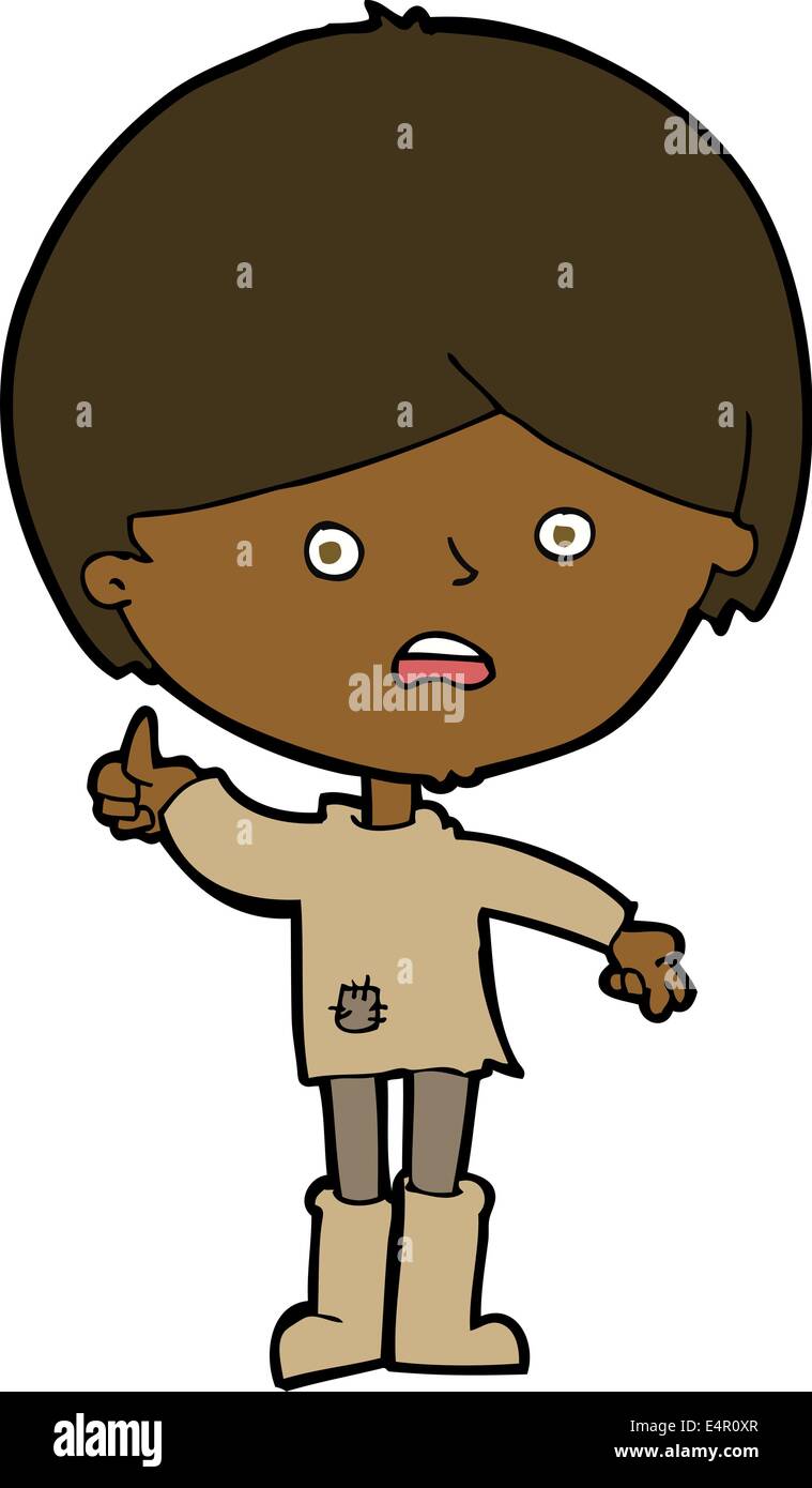 cartoon unhappy boy Stock Vector Image & Art - Alamy