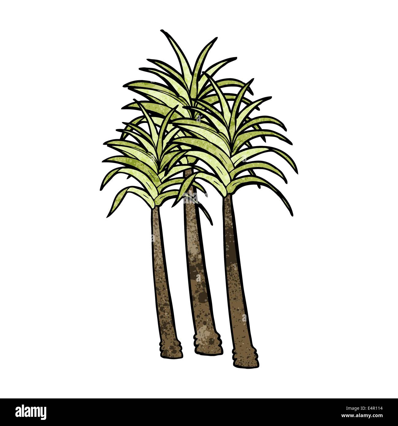 cartoon palm tree Stock Vector Image & Art - Alamy