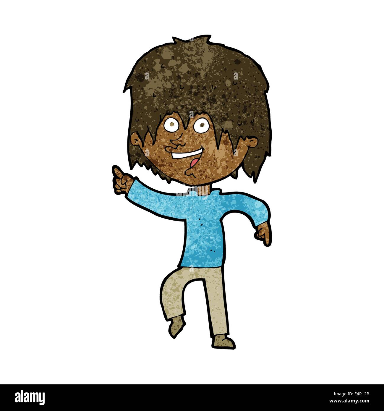 cartoon happy boy Stock Vector Image & Art - Alamy