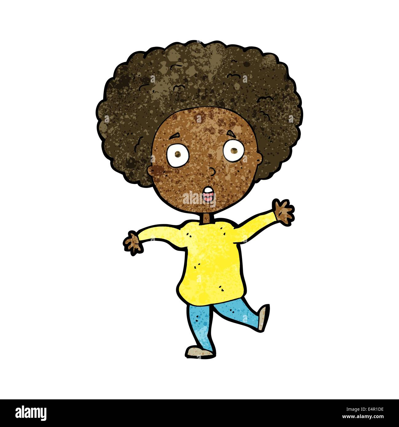 cartoon startled person Stock Vector Image & Art - Alamy