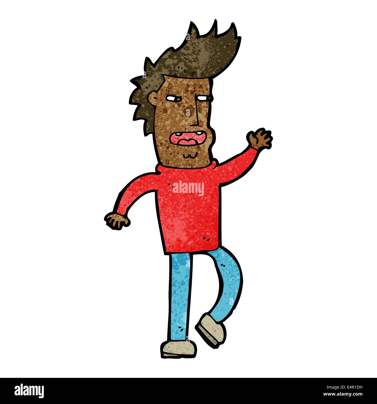 cartoon loudmouth man Stock Vector Image & Art - Alamy
