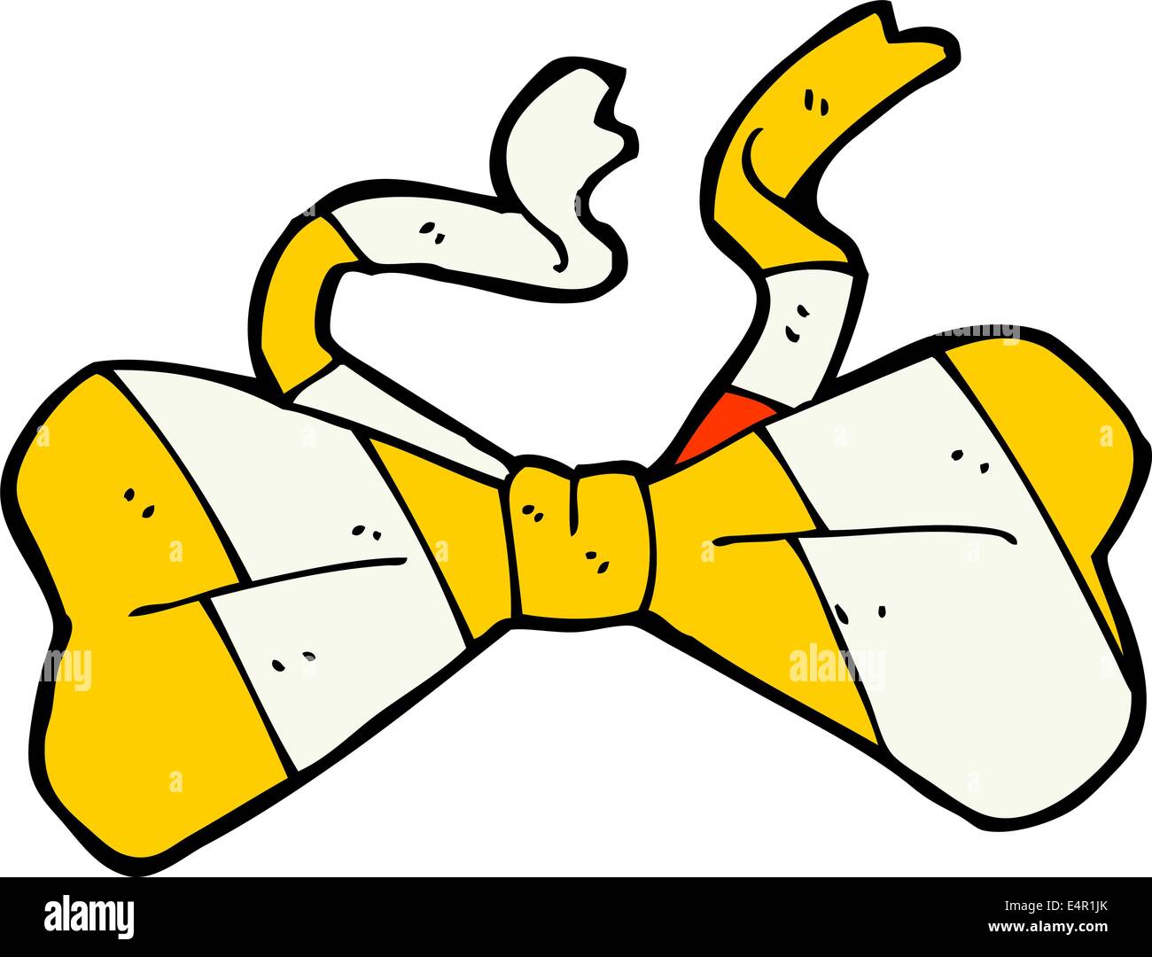cartoon bow tie Stock Vector Image & Art - Alamy