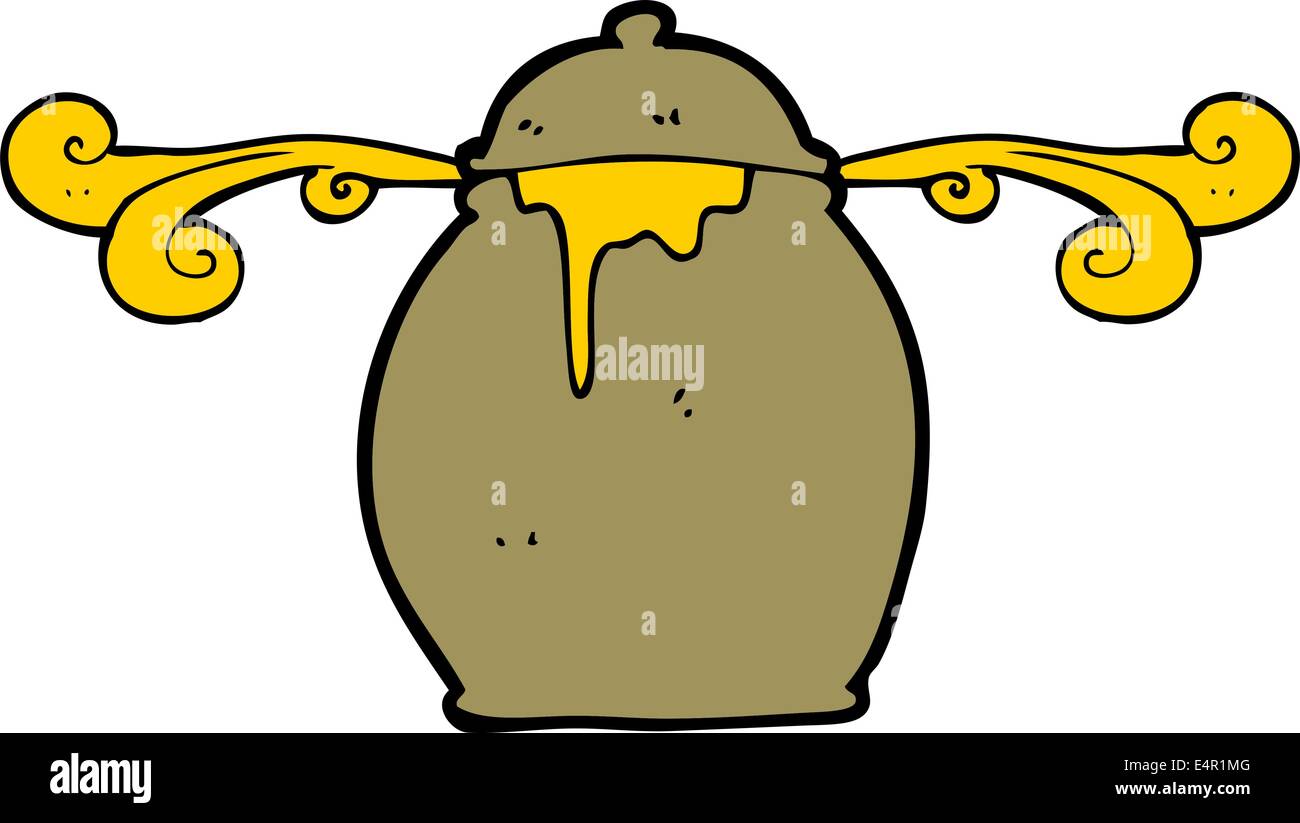 cartoon honey pot Stock Vector Image & Art - Alamy