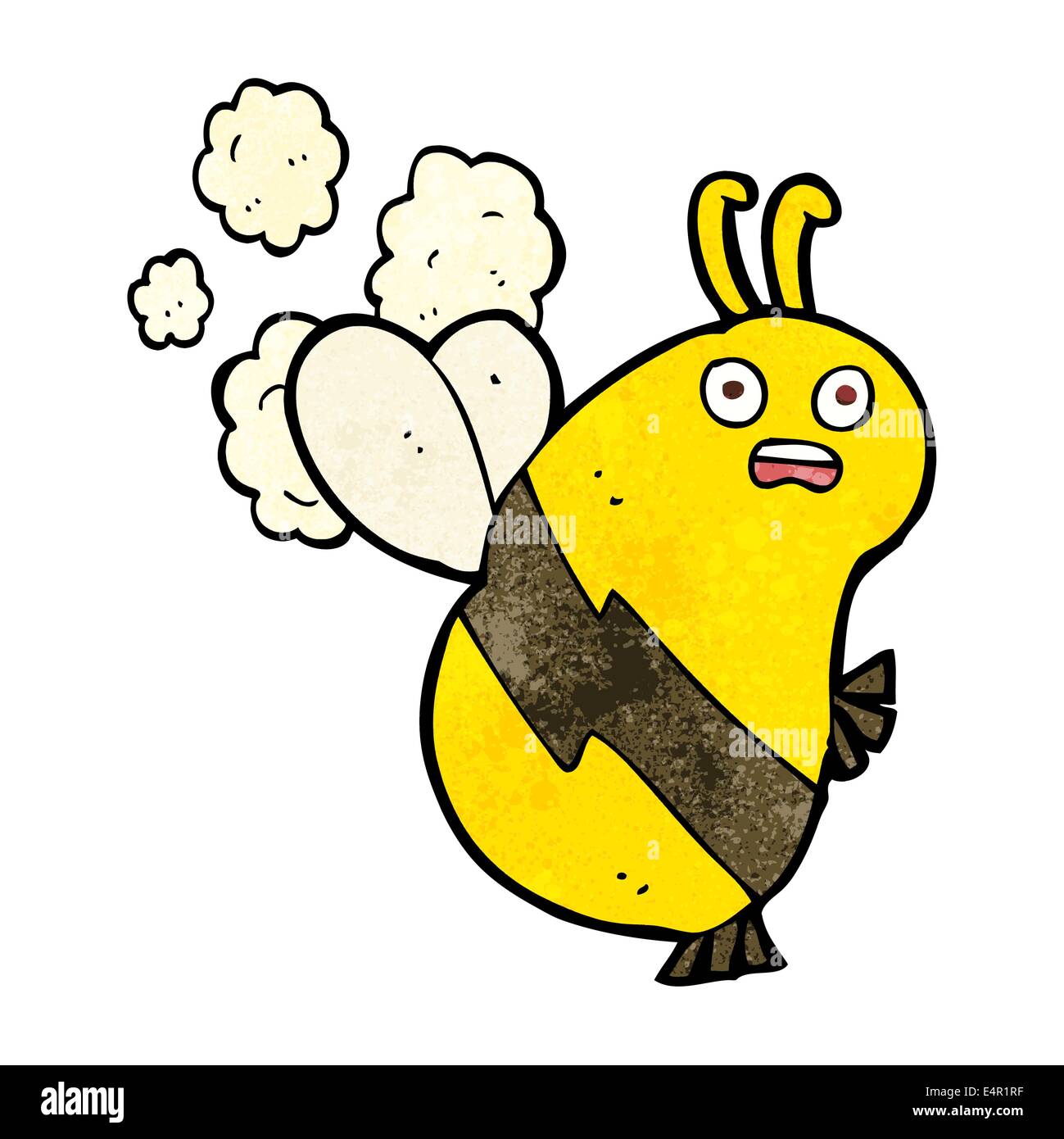 funny cartoon bee Stock Vector Image & Art - Alamy