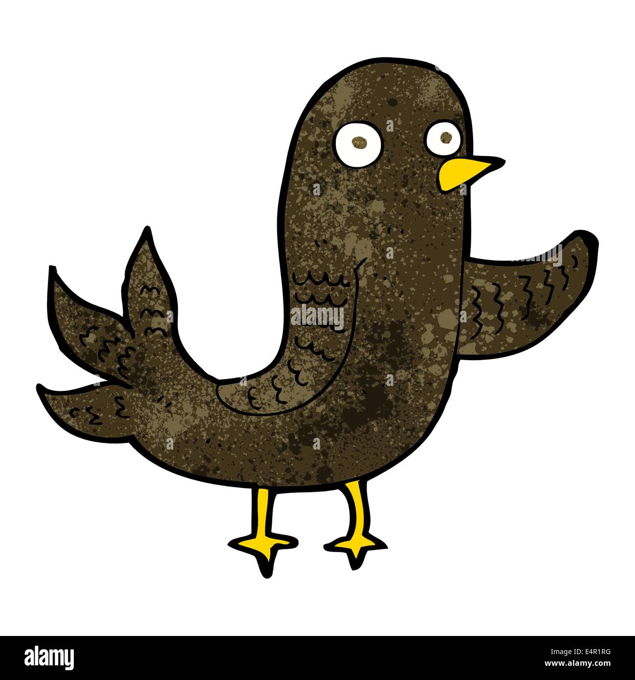 cartoon waving bird Stock Vector Image & Art - Alamy