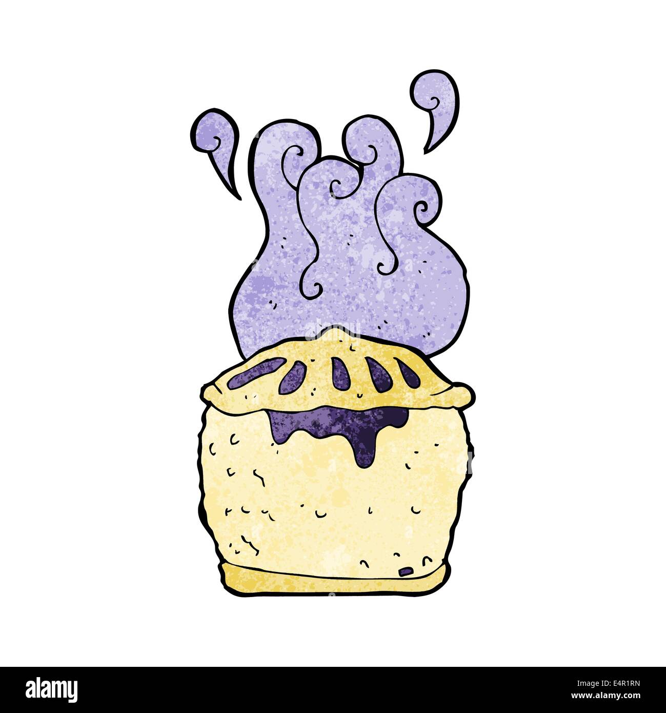 Cartoon character blueberry pie Cut Out Stock Images & Pictures - Alamy