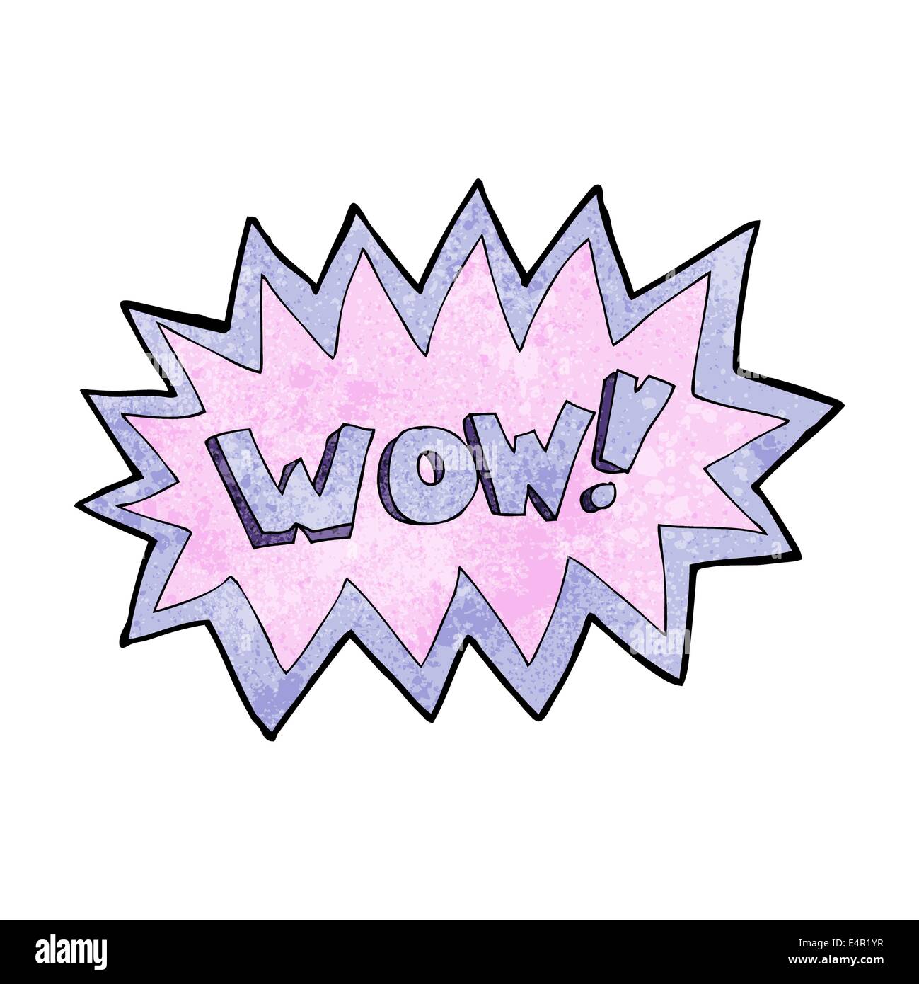 Cartoon wow explosion Stock Vector Images - Alamy