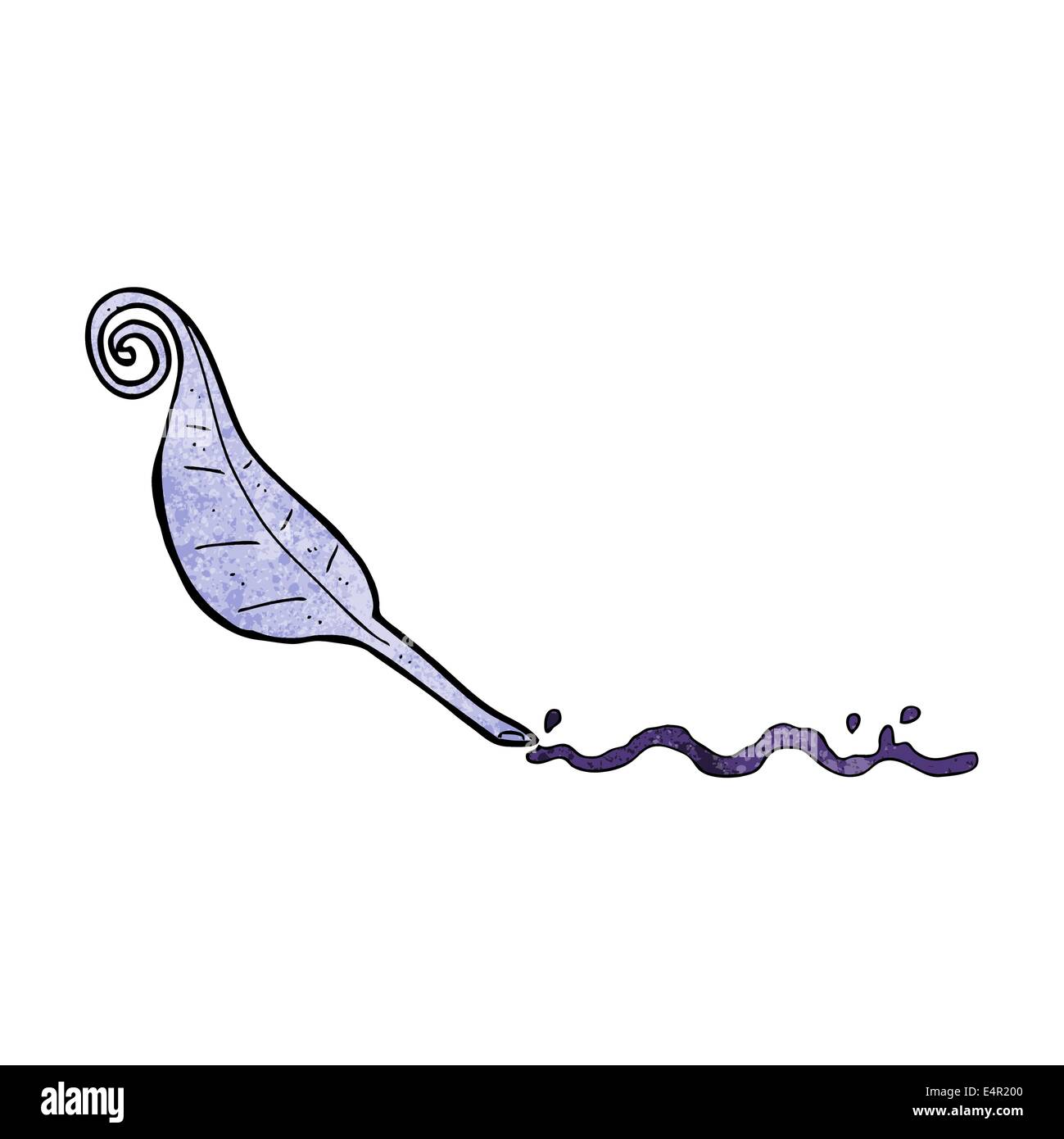 cartoon feather quill Stock Vector Image & Art - Alamy