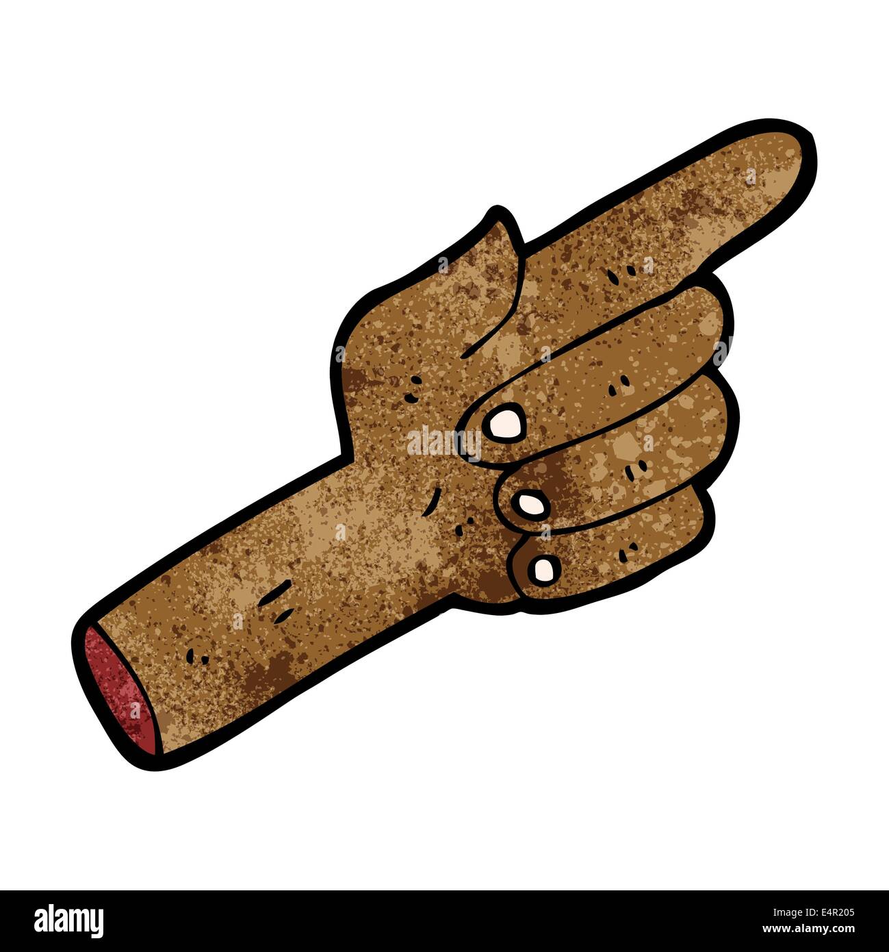 cartoon pointing hand Stock Vector Image & Art - Alamy