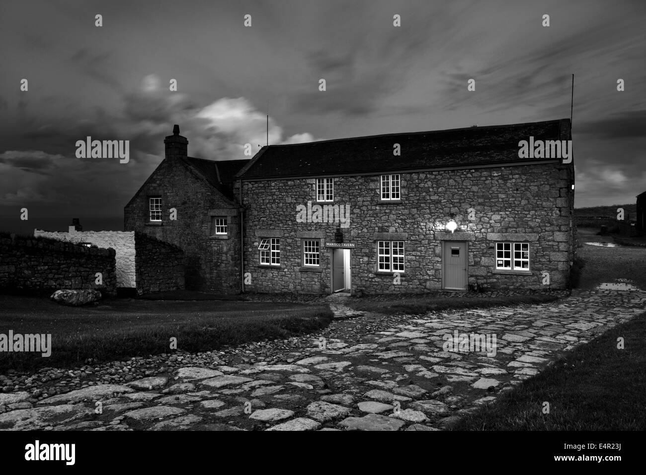 Marisco Tavern on Lundy, Devon Stock Photo - Alamy