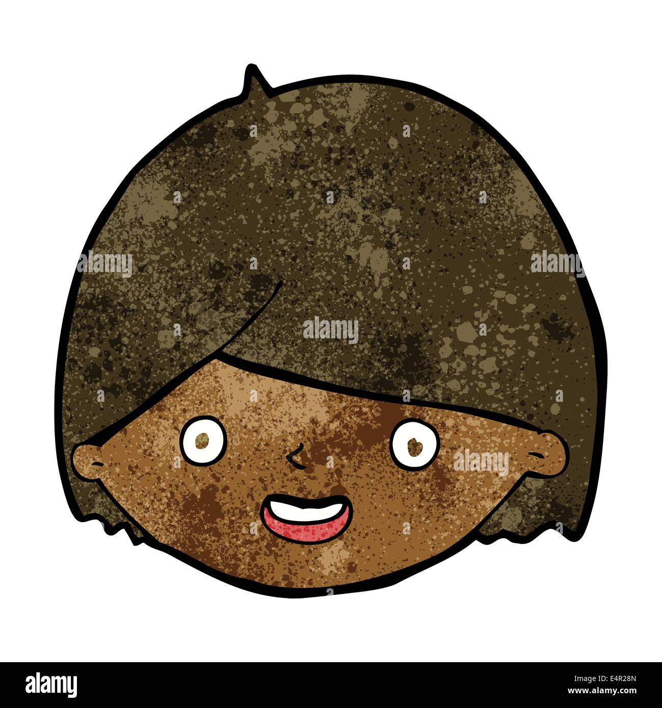 cartoon happy face Stock Vector Image & Art - Alamy