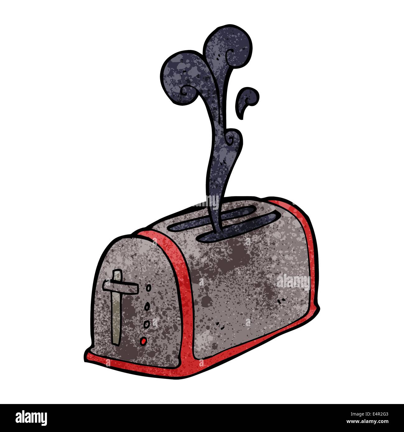 Cartoon burning toaster hi-res stock photography and images - Alamy