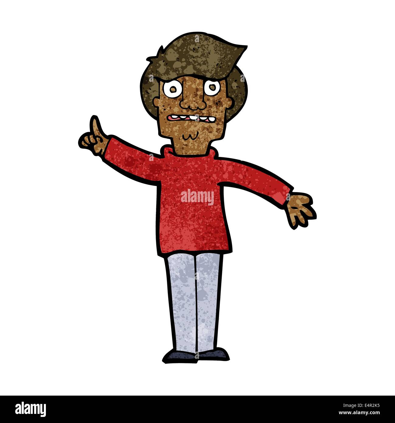 cartoon man asking question Stock Vector Image & Art - Alamy