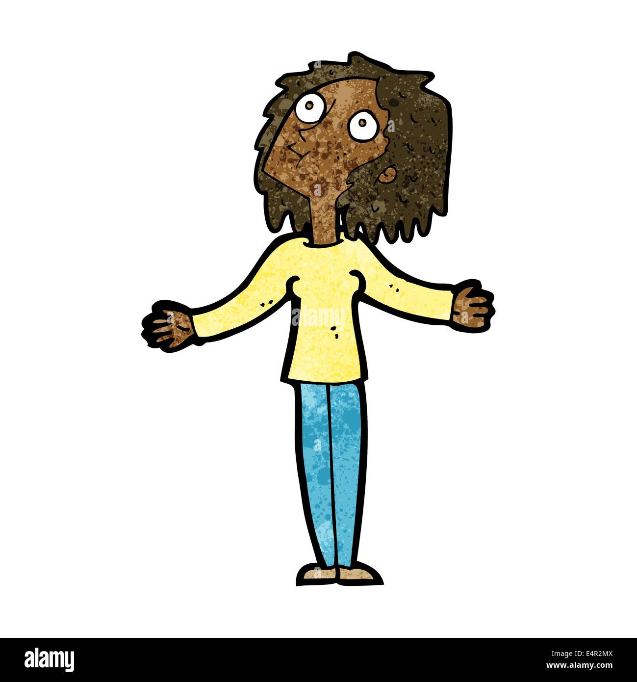 Curious female Stock Vector Images - Alamy