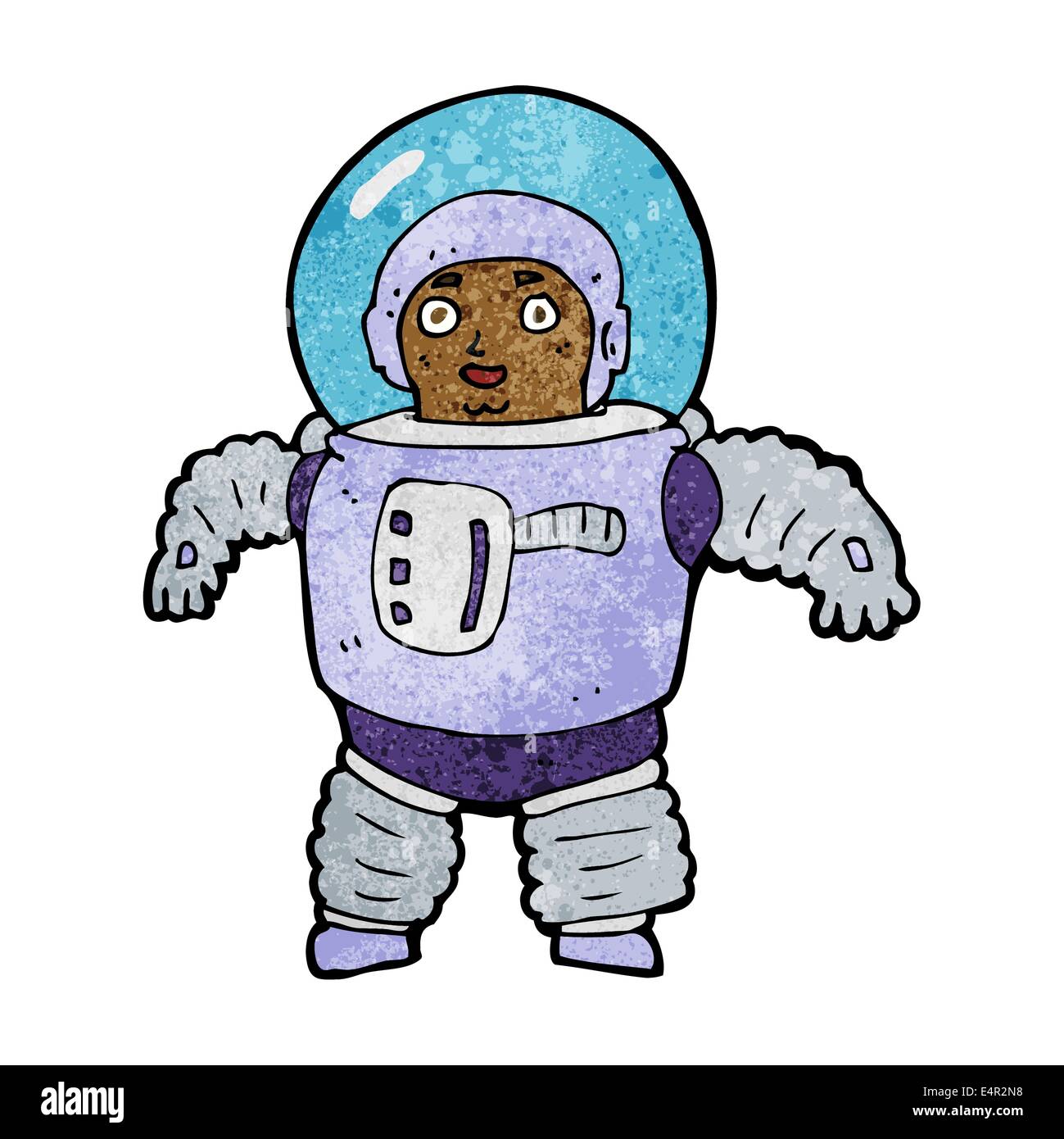 cartoon space man Stock Vector Image & Art - Alamy