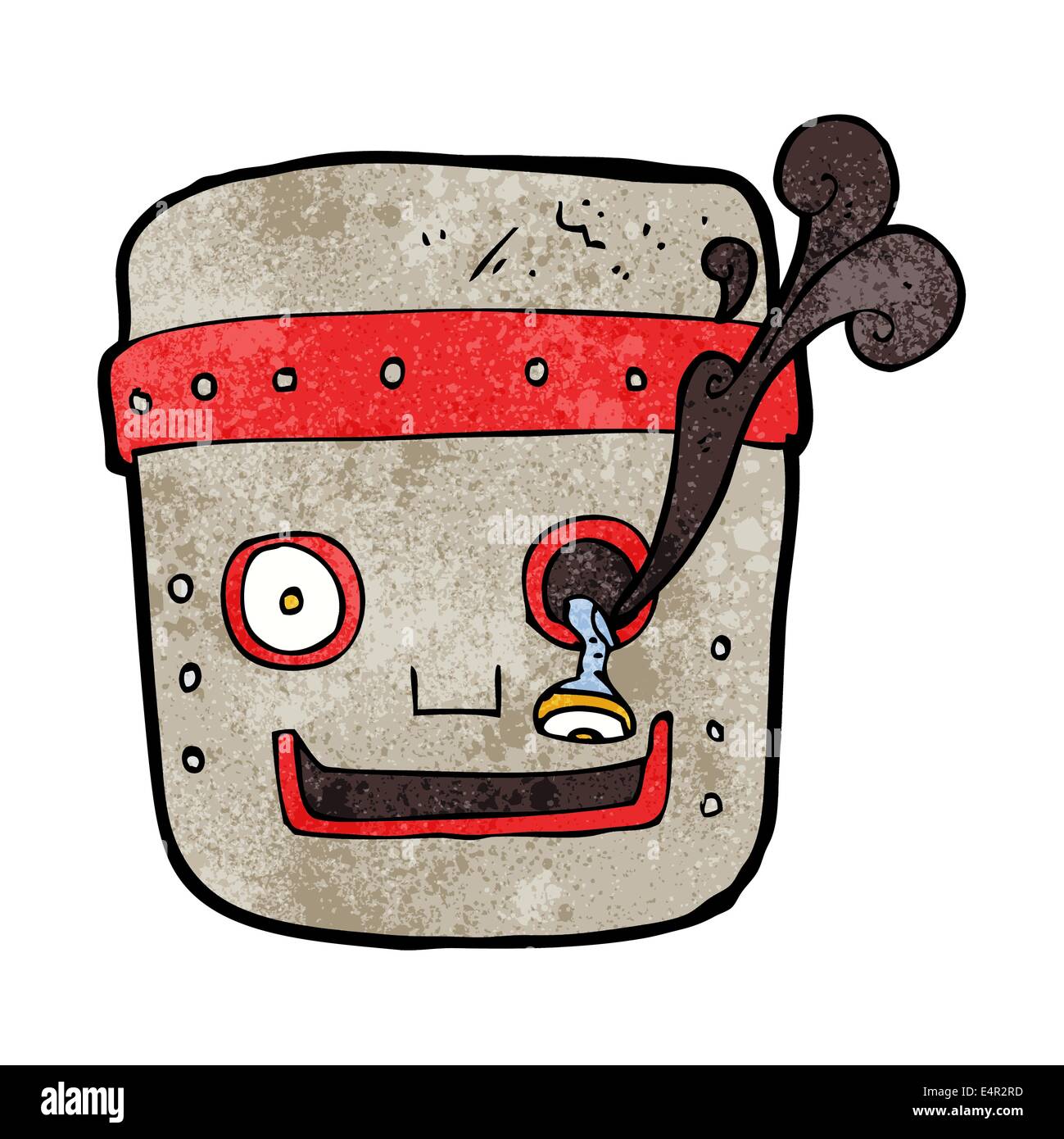 cartoon robot head Stock Vector Image & Art - Alamy