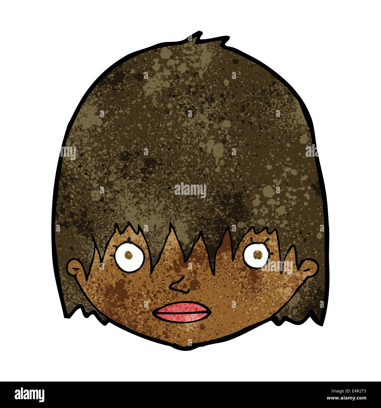 cartoon staring woman Stock Vector Image & Art - Alamy