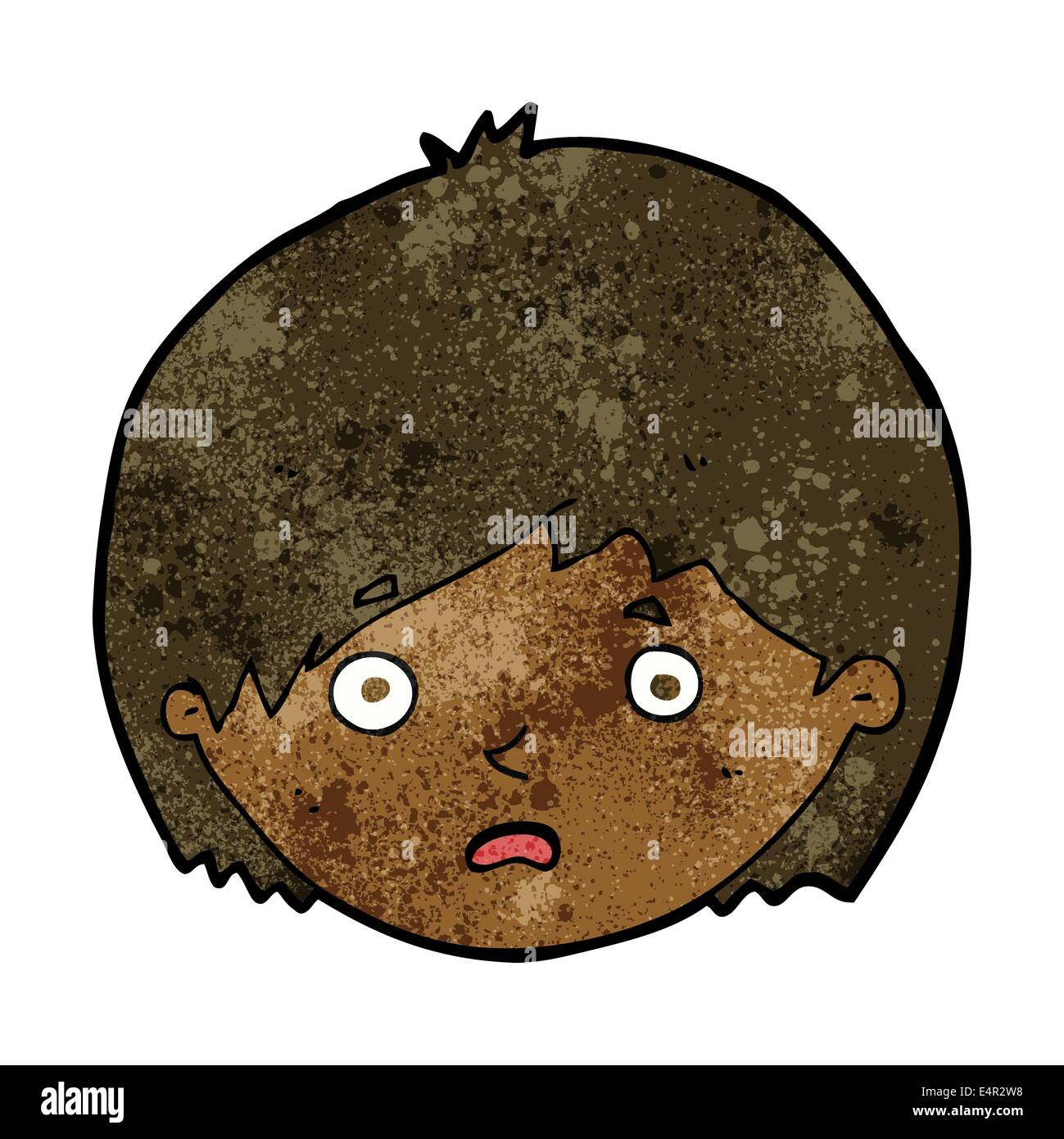 cartoon unhappy boy Stock Vector Image & Art - Alamy