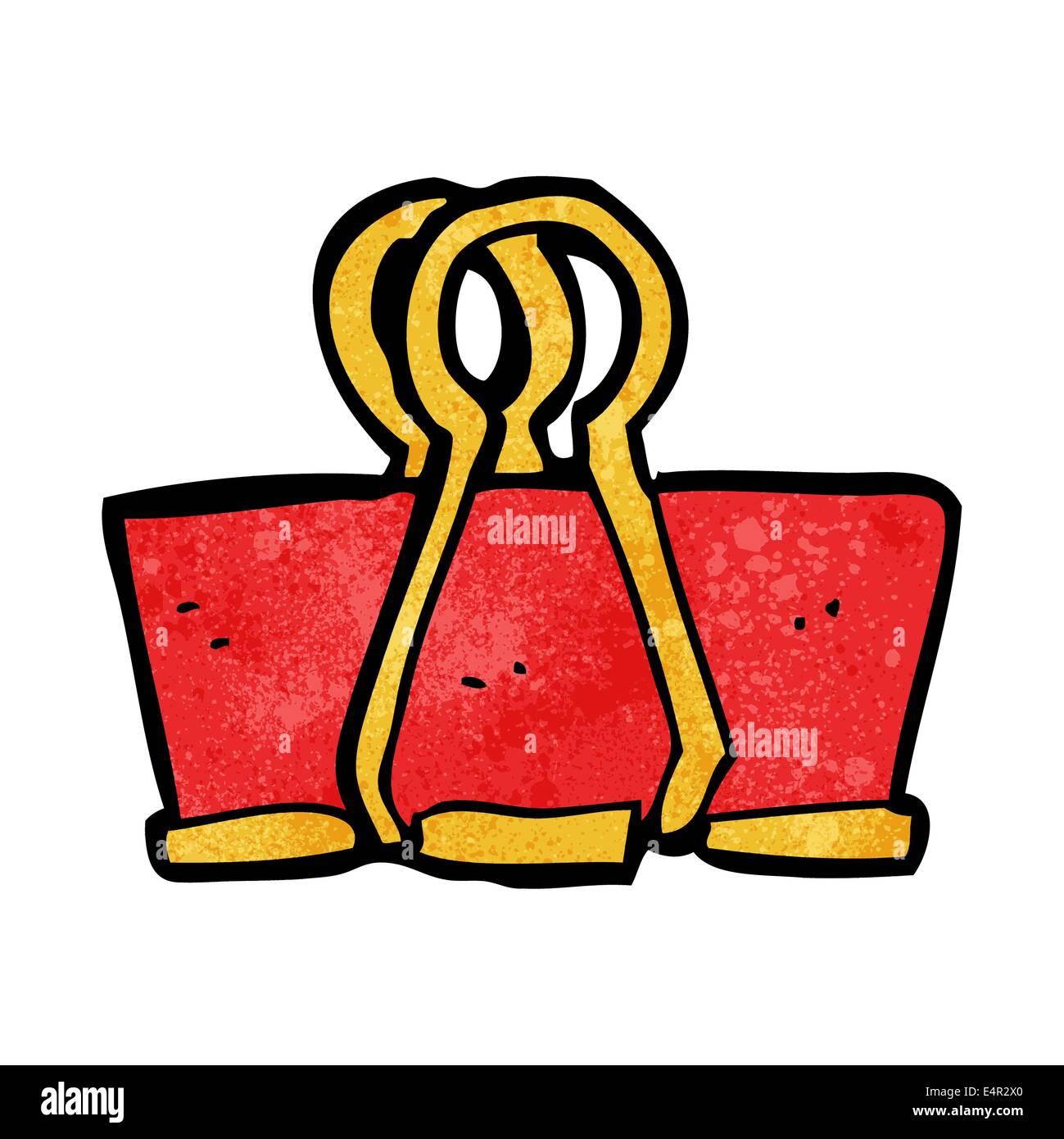 Brass clip Stock Vector Images - Alamy