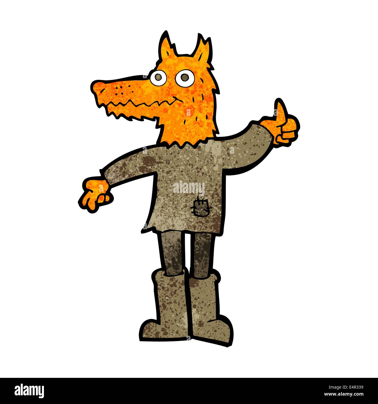Cartoon fox man Cut Out Stock Images & Pictures - Alamy