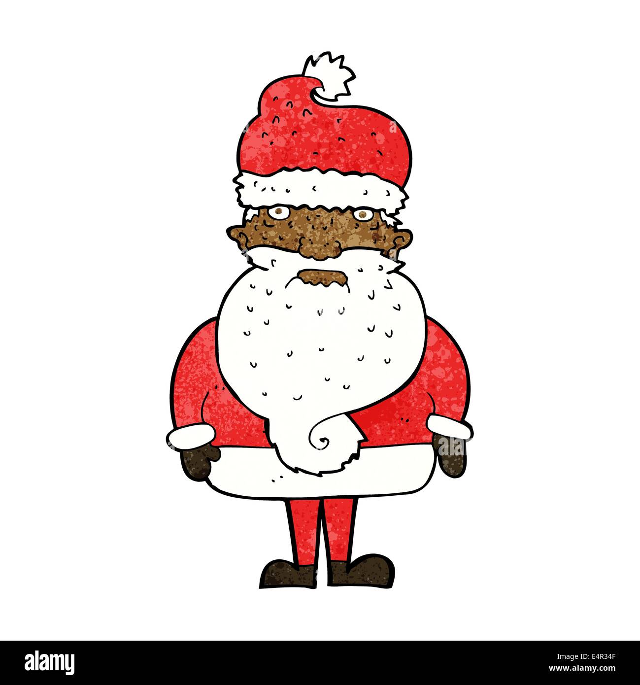 cartoon santa claus Stock Vector Image & Art - Alamy