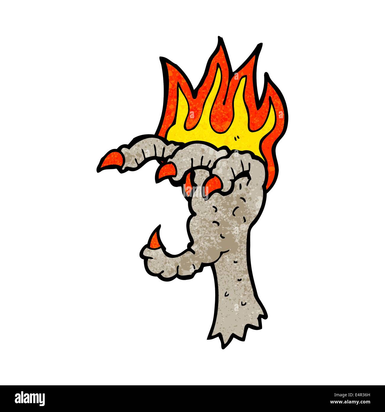 cartoon spooky claw Stock Vector Image & Art - Alamy