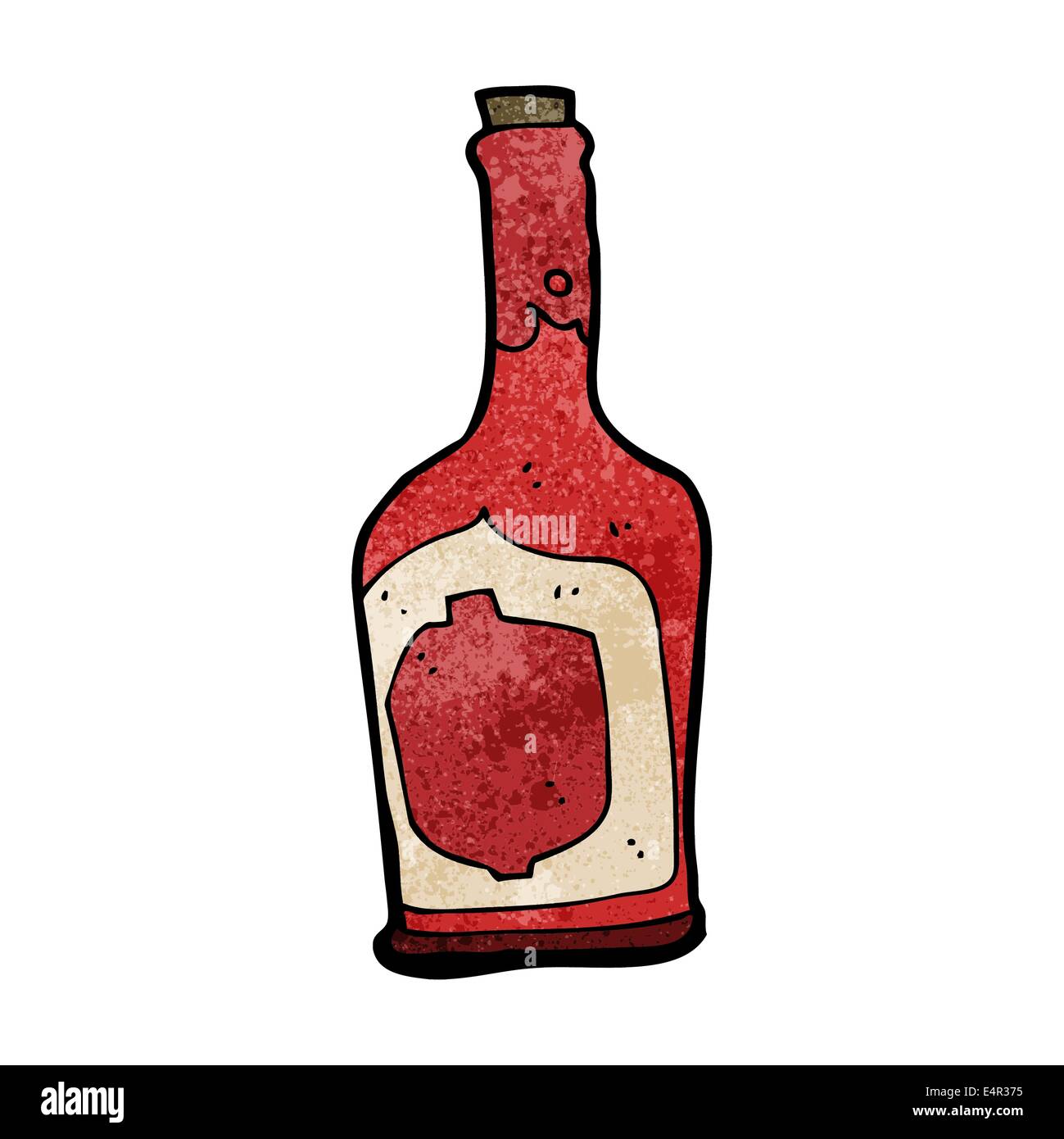 cartoon bottle of rum Stock Vector Image & Art - Alamy