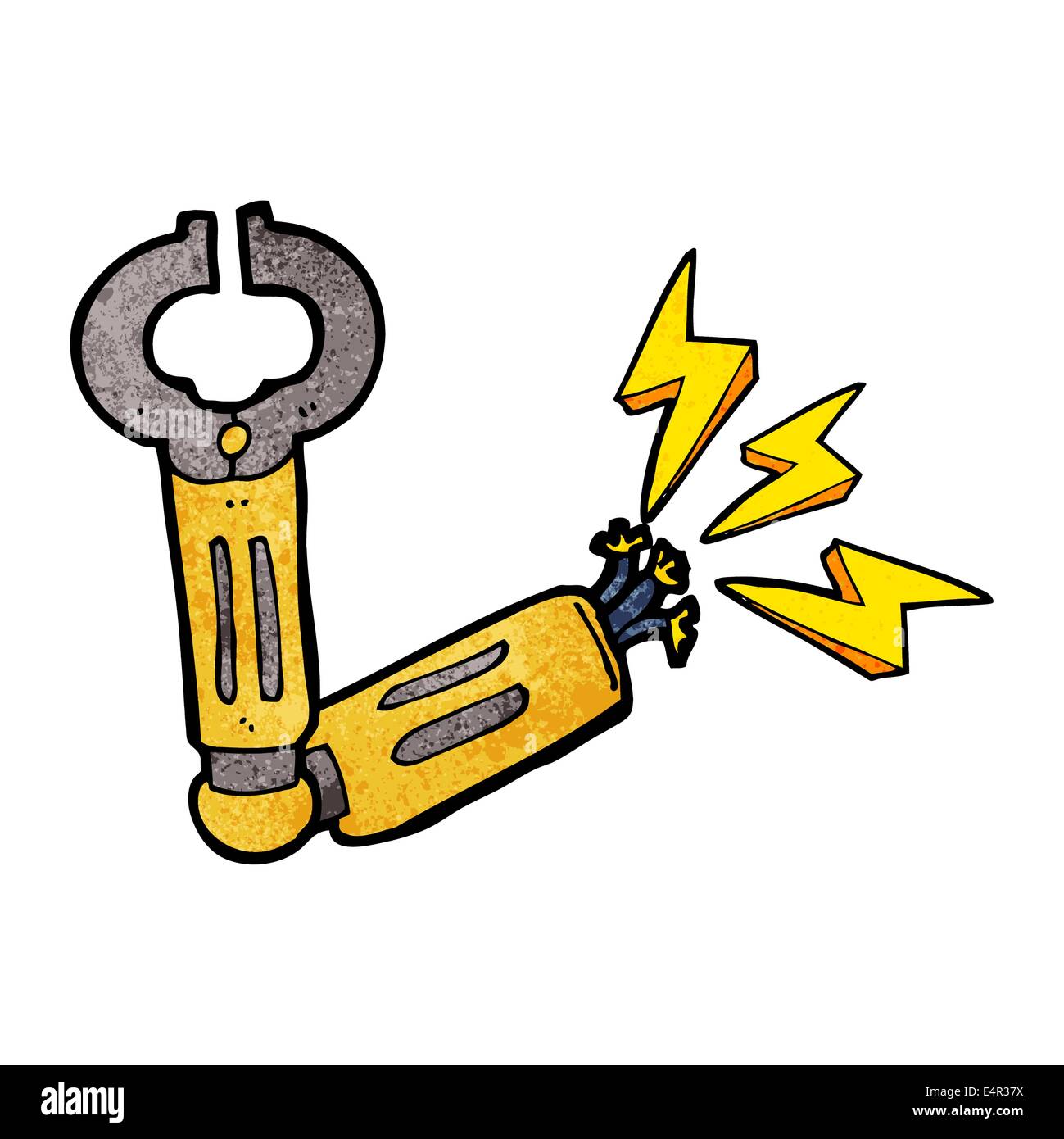 cartoon robot arm Stock Vector Image & Art - Alamy