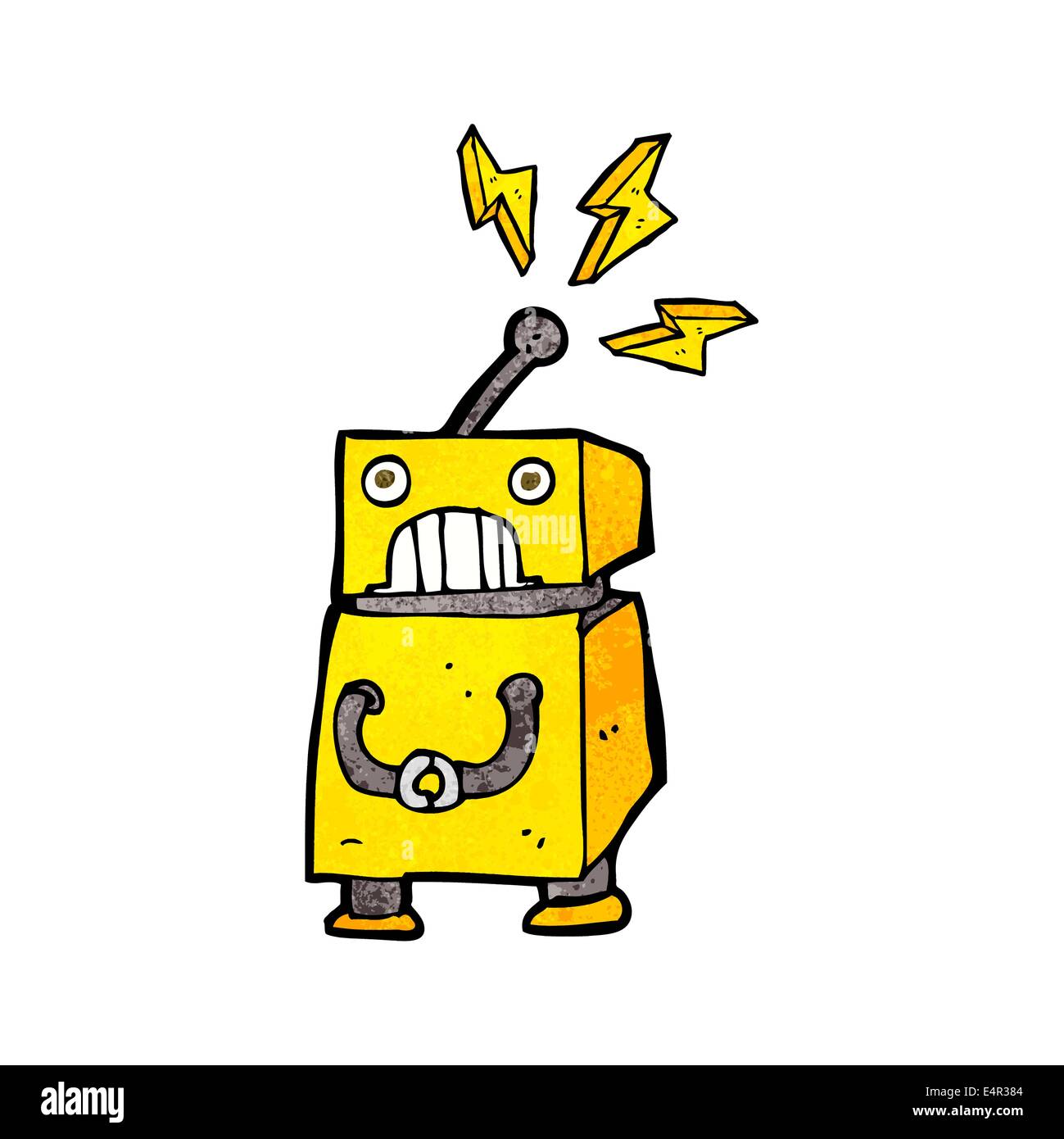 cartoon little robot Stock Vector Image & Art - Alamy
