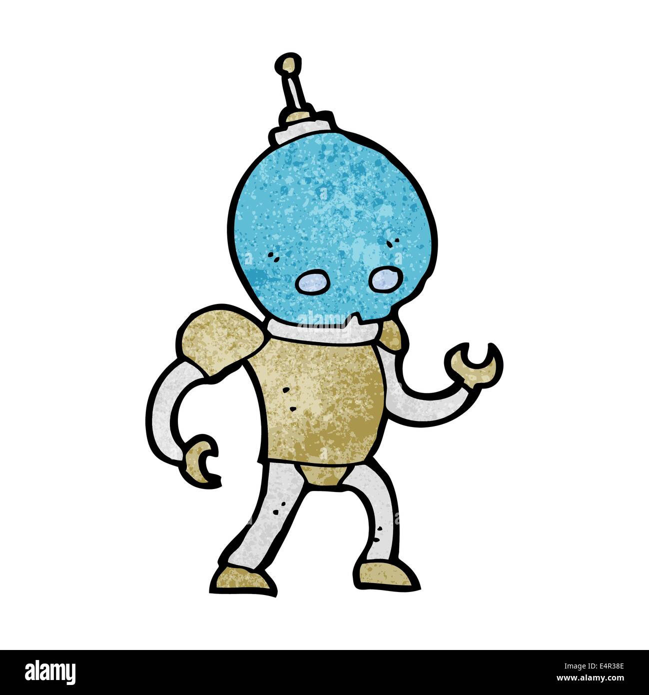 cartoon alien robot Stock Vector Image & Art - Alamy