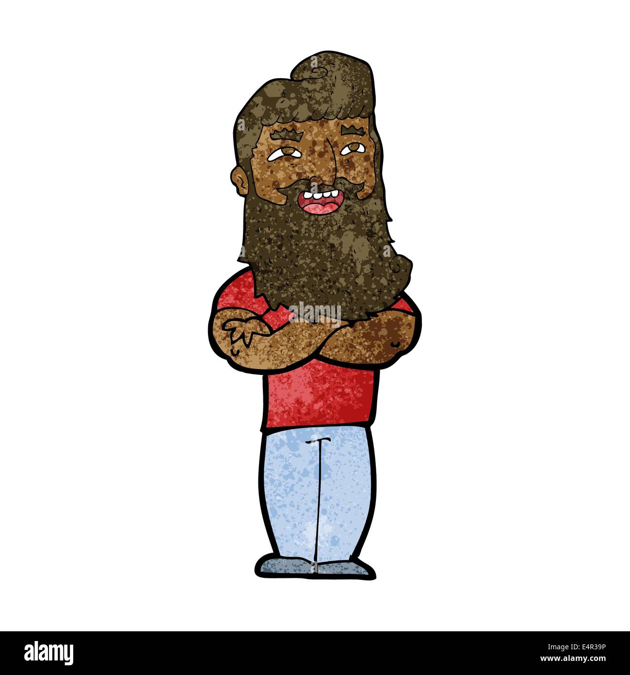 cartoon proud man Stock Vector Image & Art - Alamy