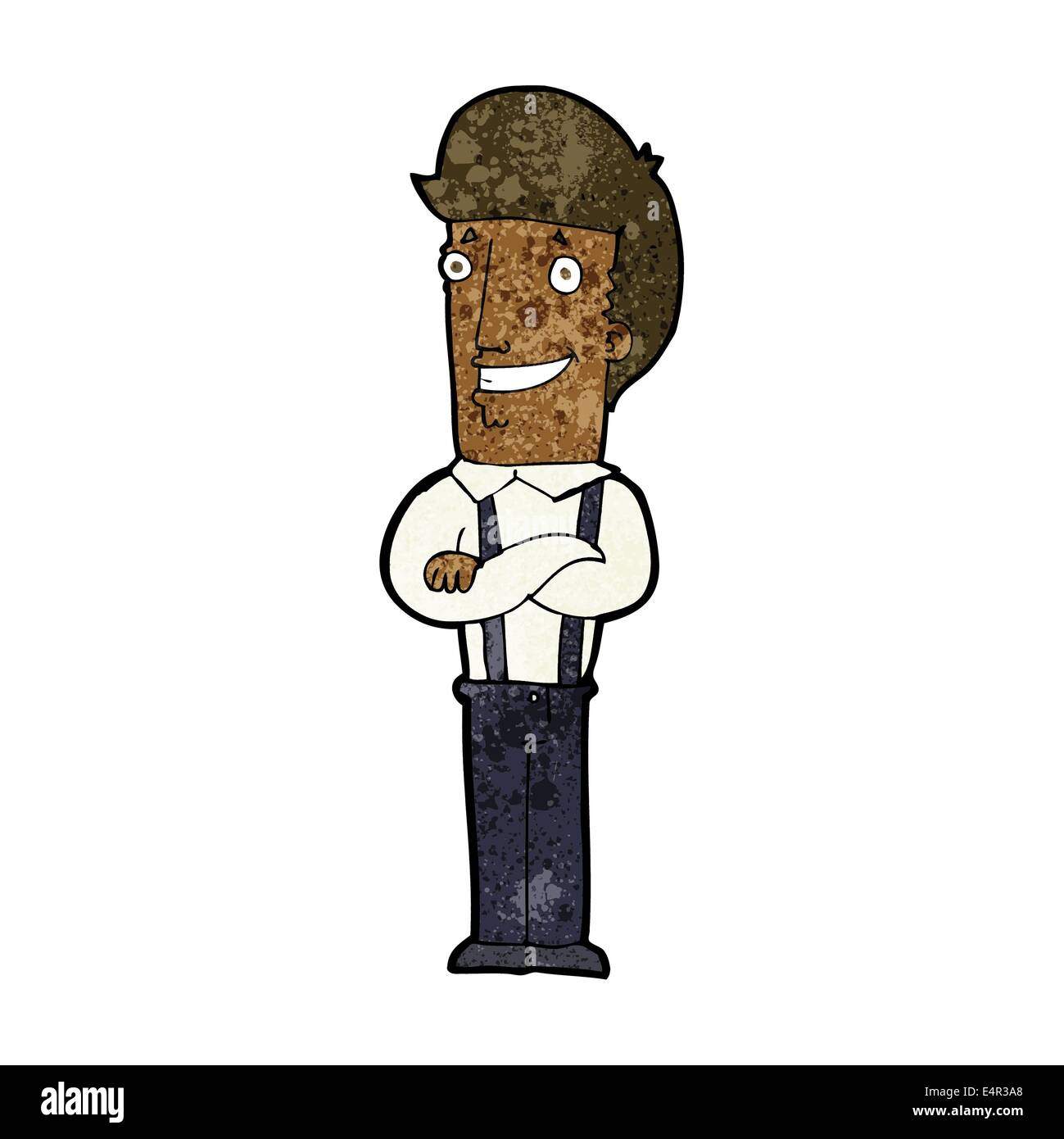 cartoon proud man Stock Vector Image & Art - Alamy