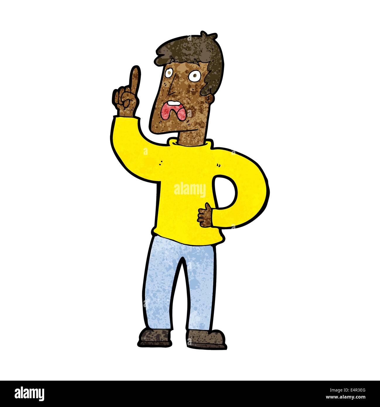 cartoon man with complaint Stock Vector Image & Art - Alamy