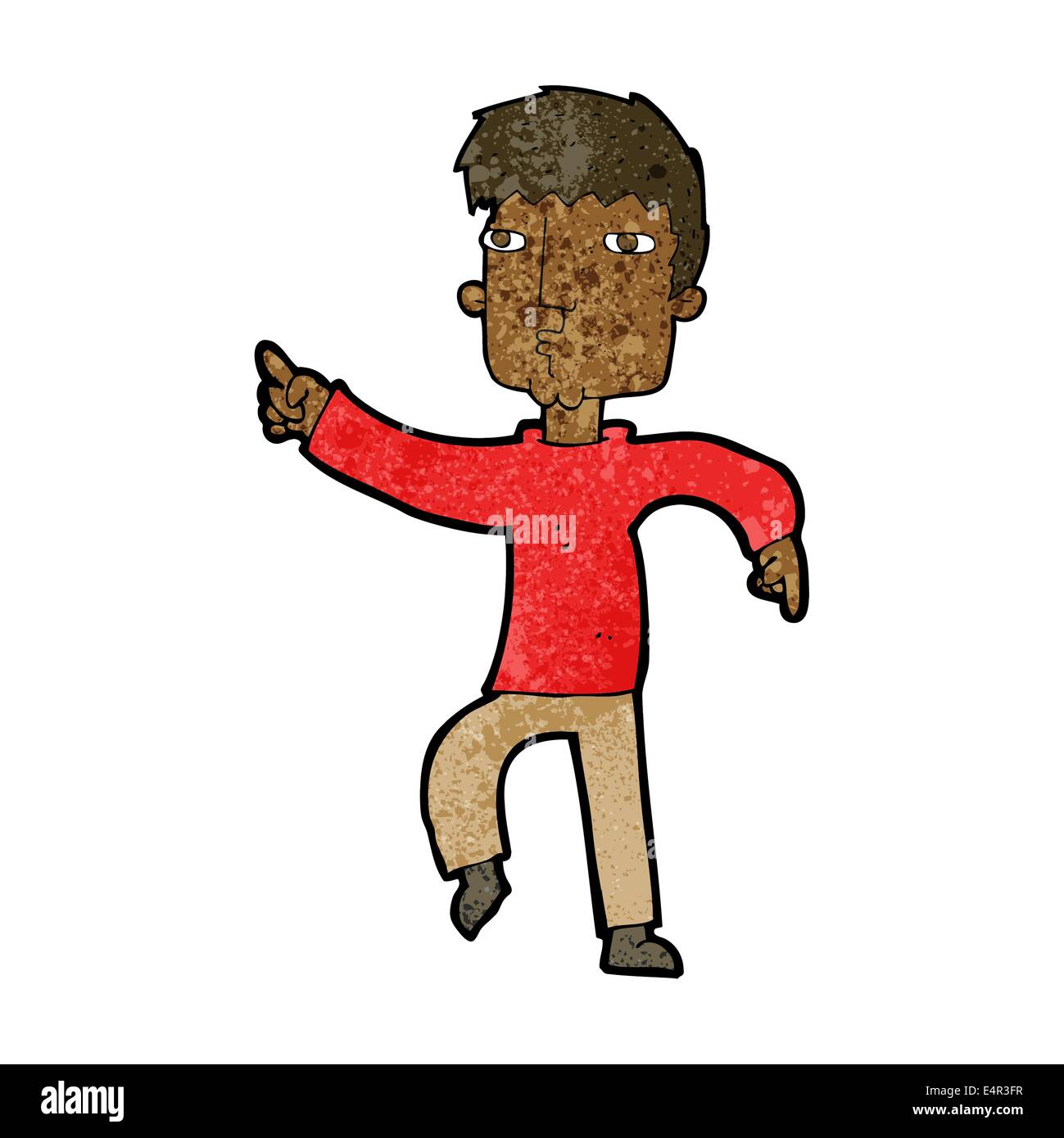 Cartoon Dancing Man Stock Vector Image And Art Alamy